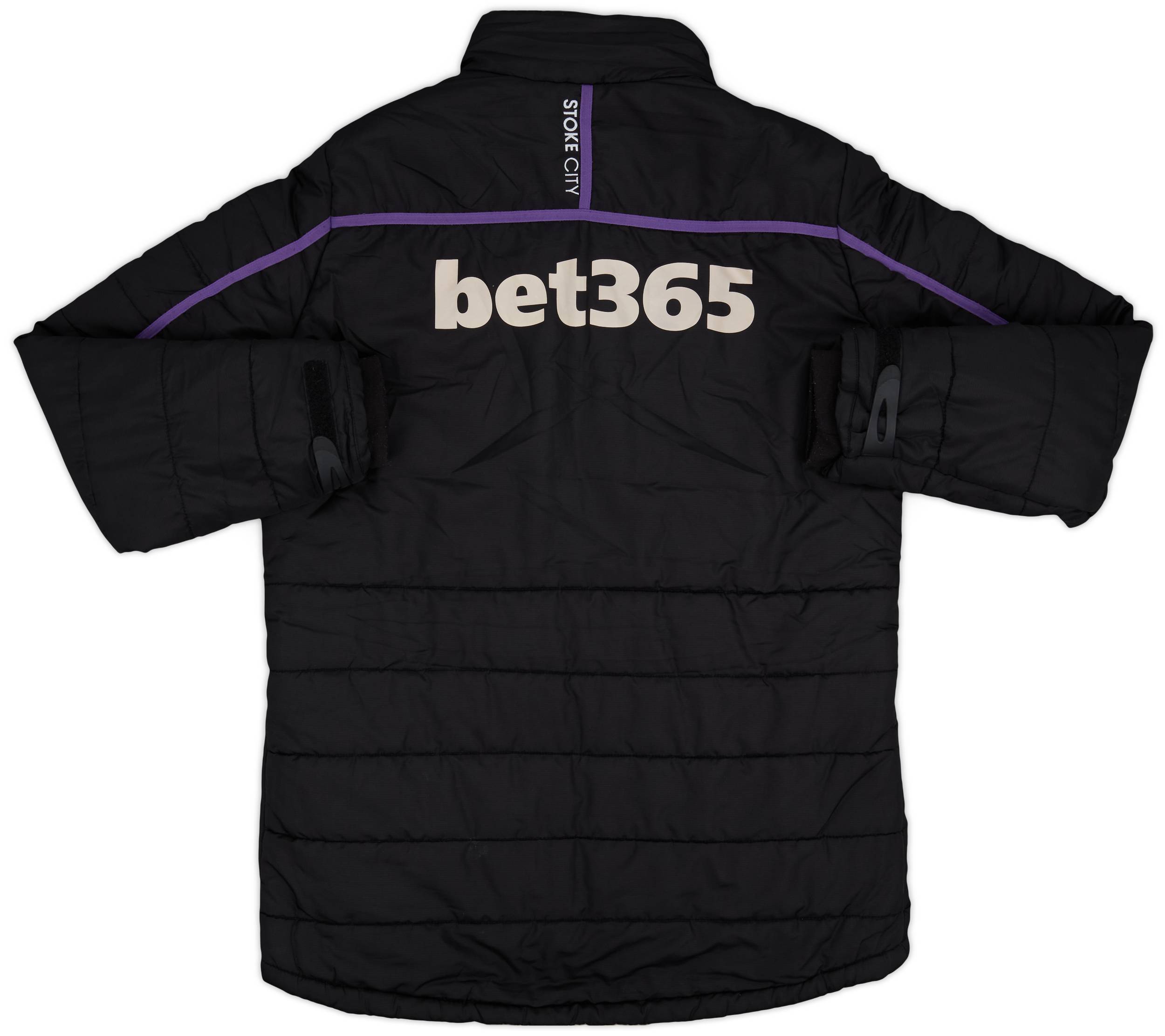 2019-20 Stoke Macron Padded Bench Coat - 6/10 - (S)