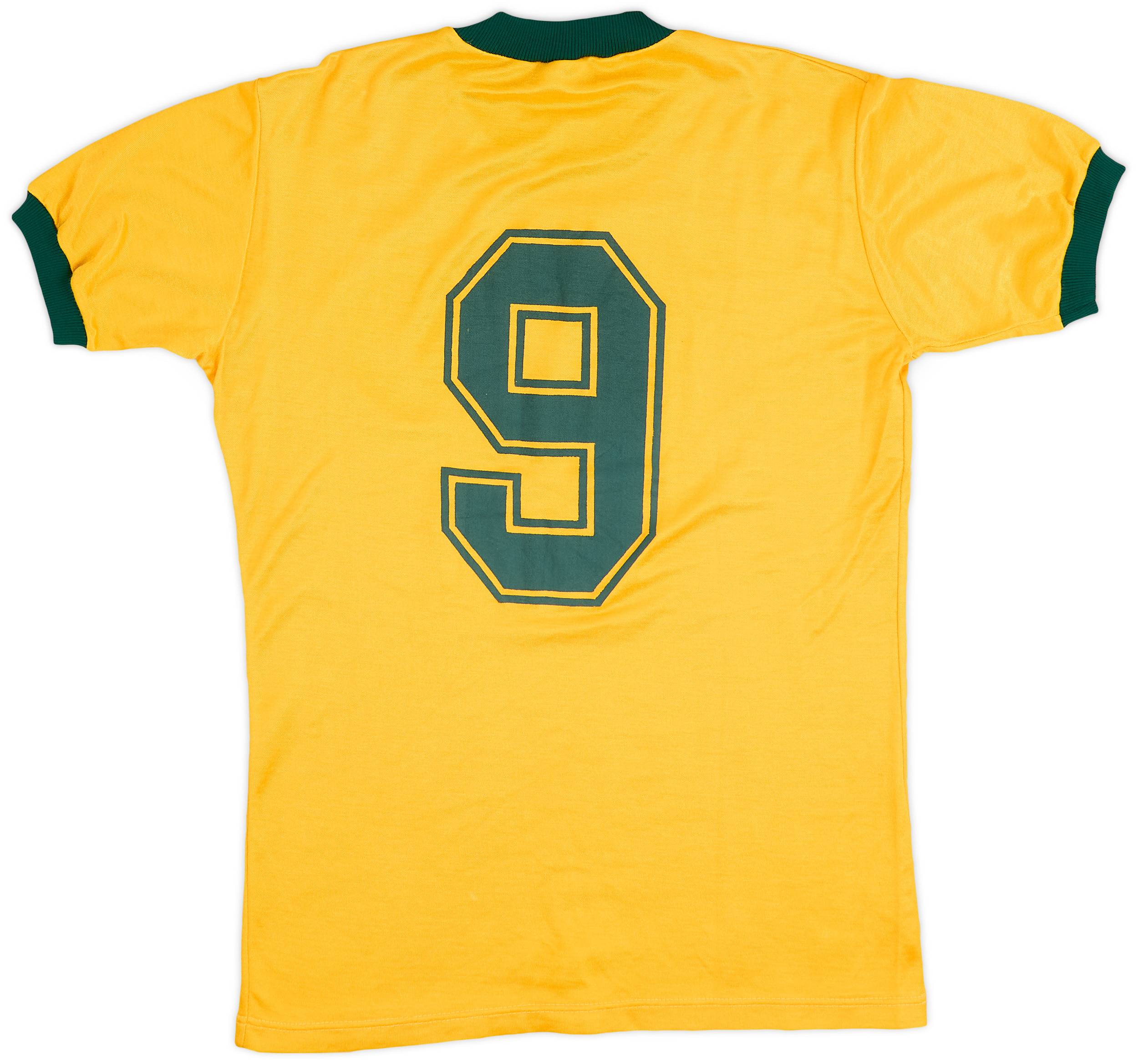 1982-85 Brazil Home Shirt #9 - 8/10 - (S)