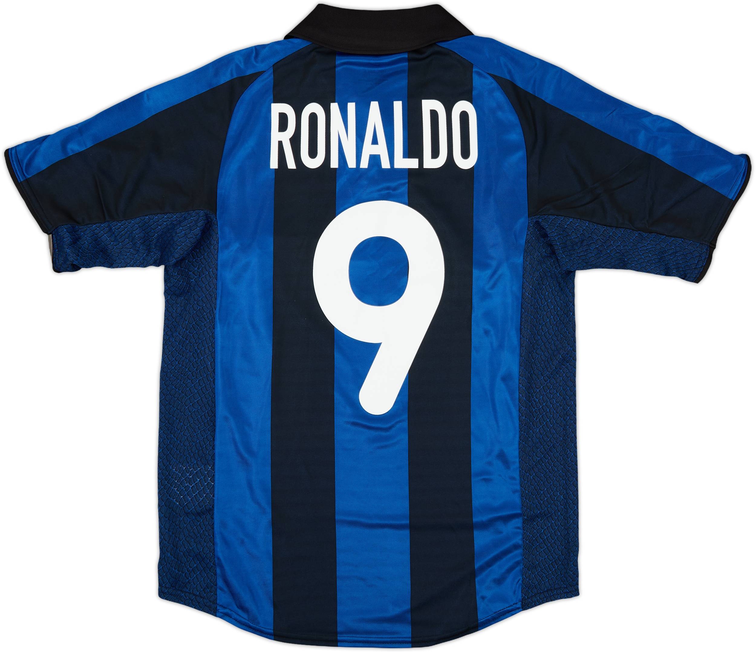 2001-02 Inter Milan Home Shirt Ronaldo #9 (S)