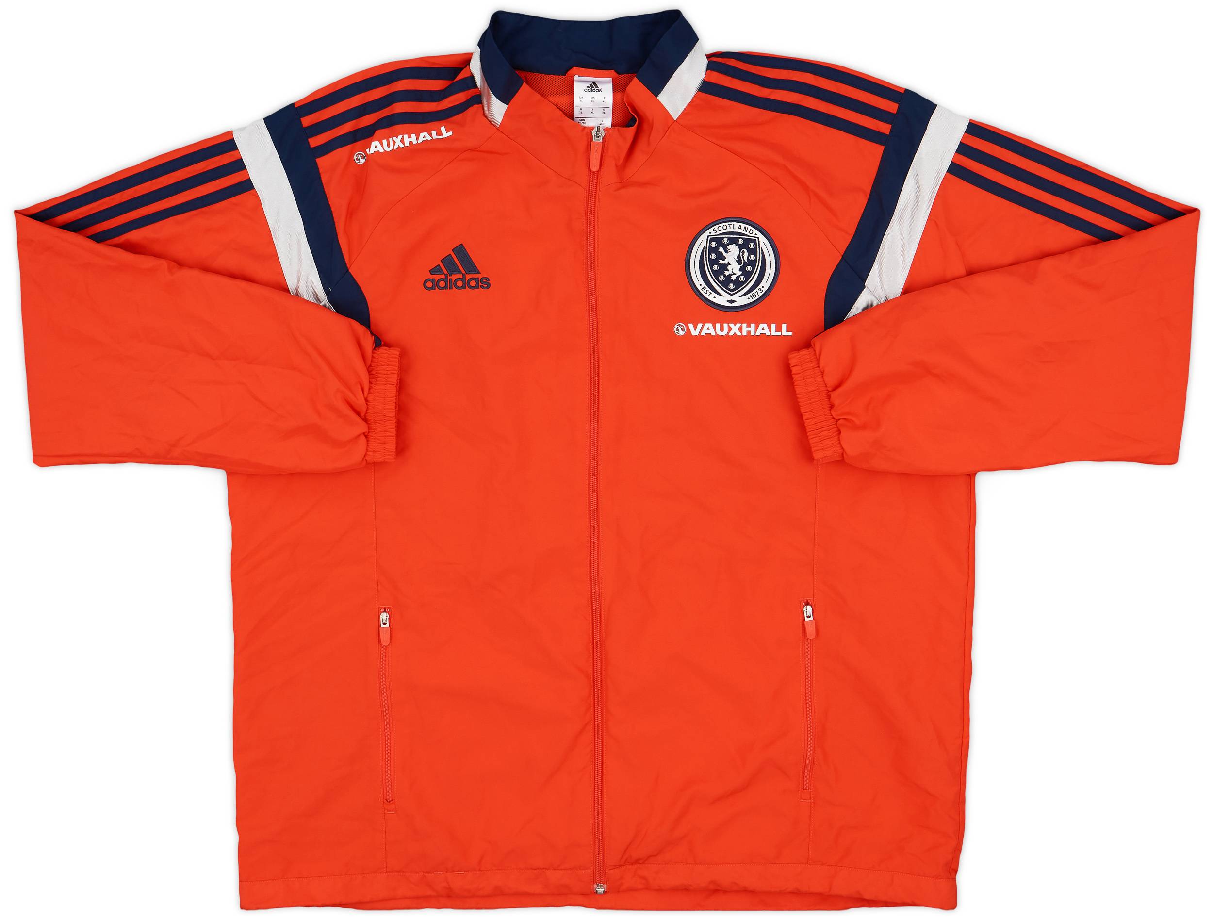 2014-15 Scotland adidas Track Jacket - 9/10 - (XL)