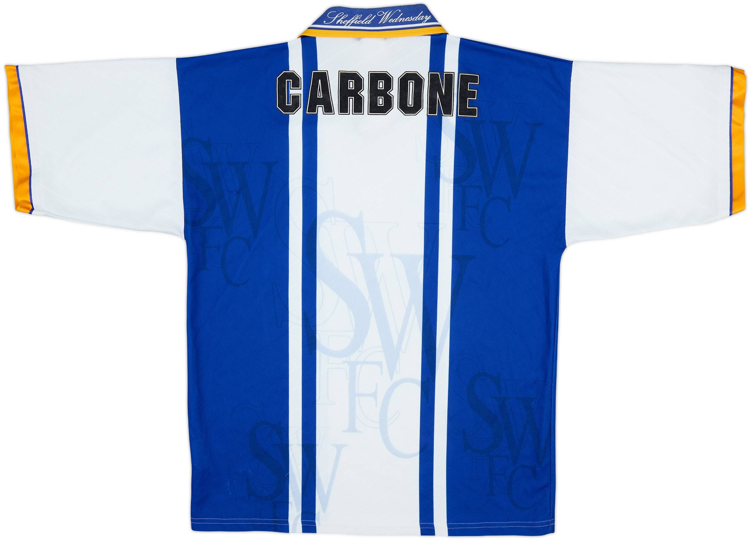 1995-97 Sheffield Wednesday Home Shirt Carbone - 7/10 - (L)