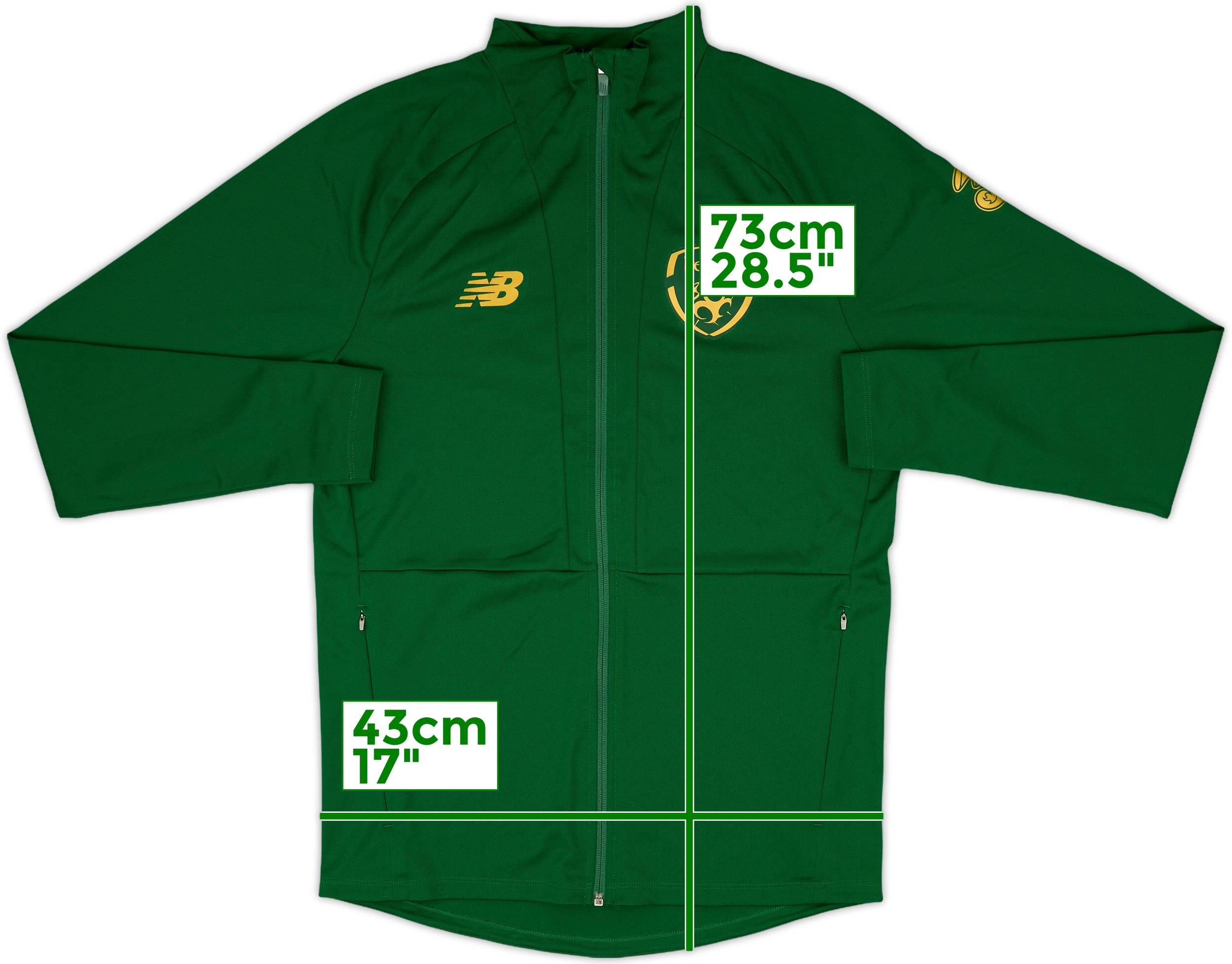 2019-20 Ireland New Balance Track Jacket - 10/10 - (M)