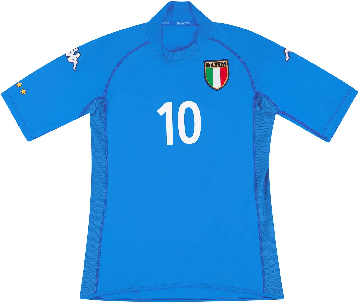 2002 Italy Home Shirt Totti #10