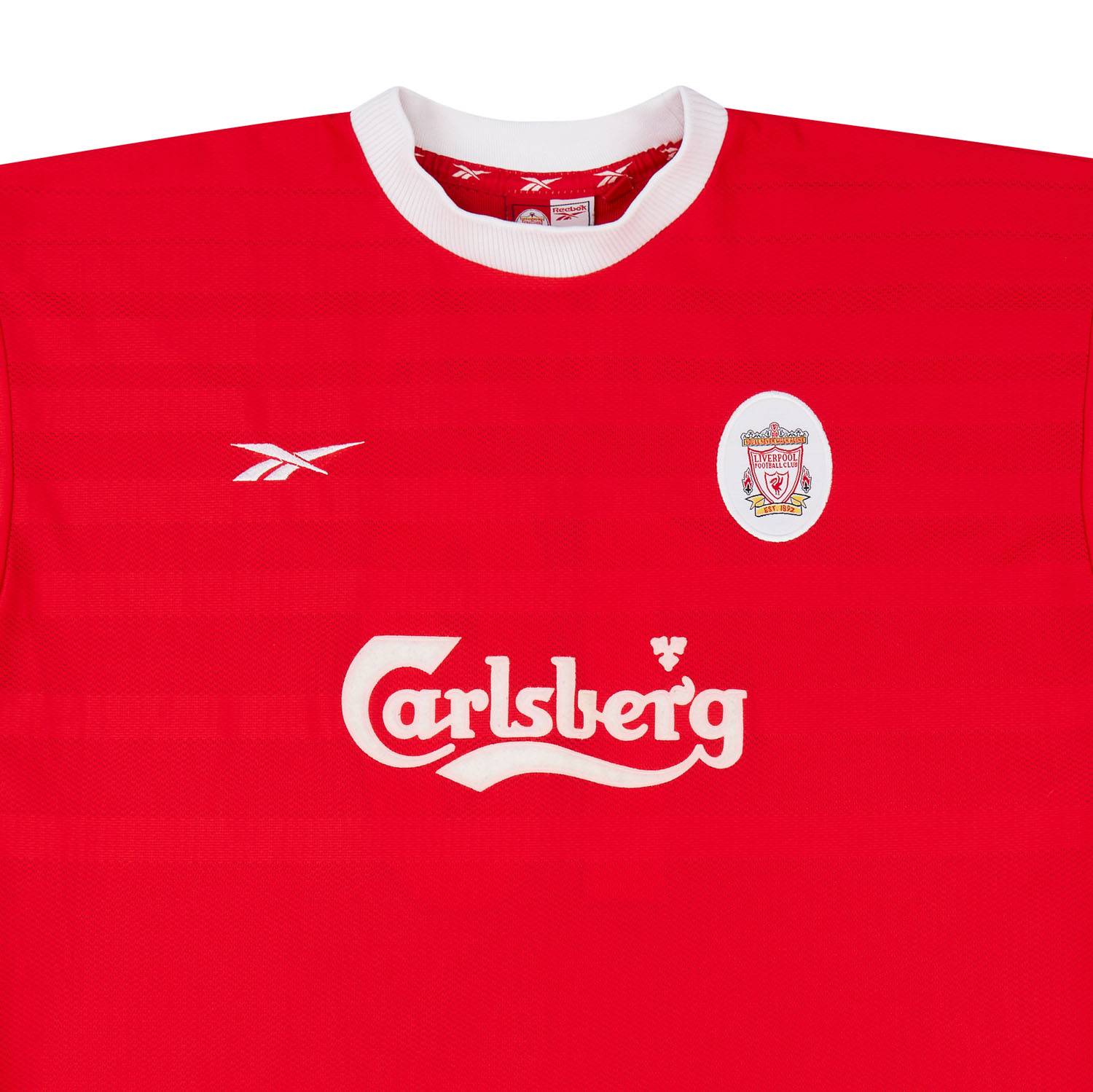 1998-00 Liverpool Home Shirt Gerrard #28