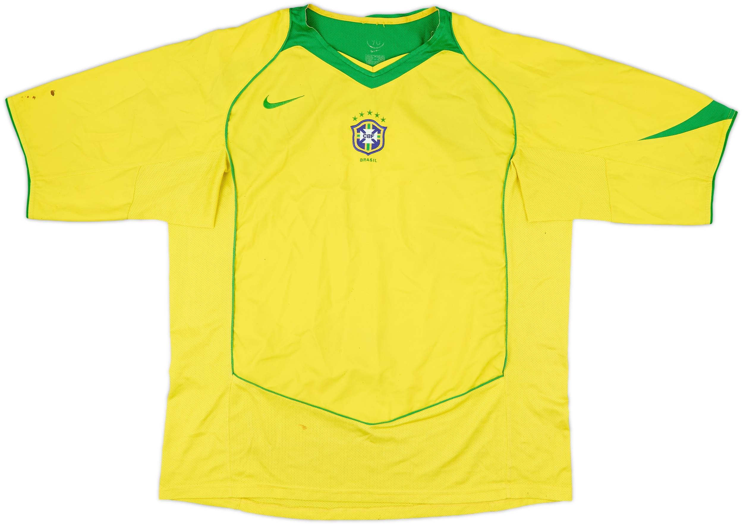 2004-06 Brazil Home Shirt - 5/10 - (XXL)