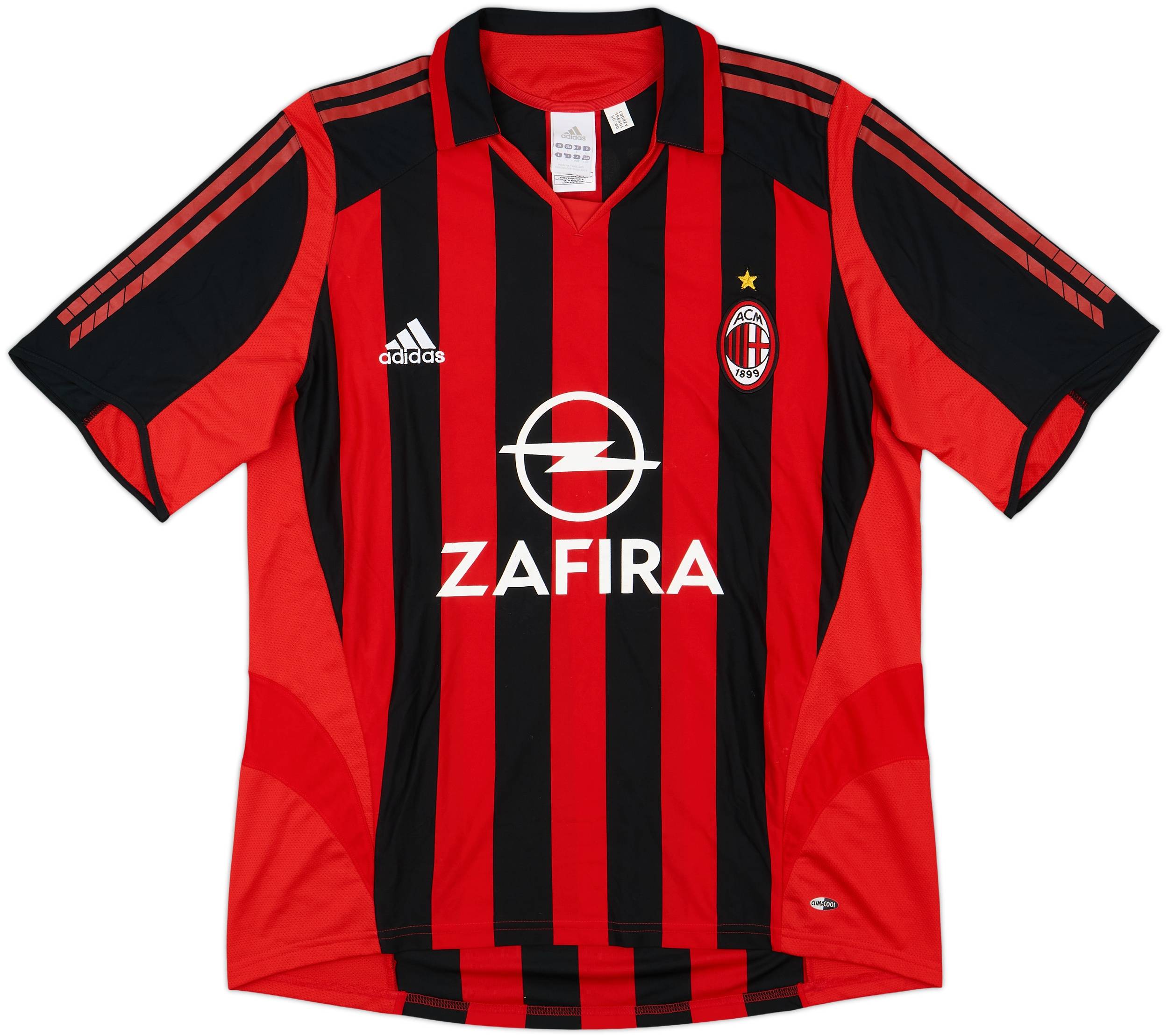 2005-06 AC Milan Signed Home Shirt Kaka #22 - 8/10 - (L)