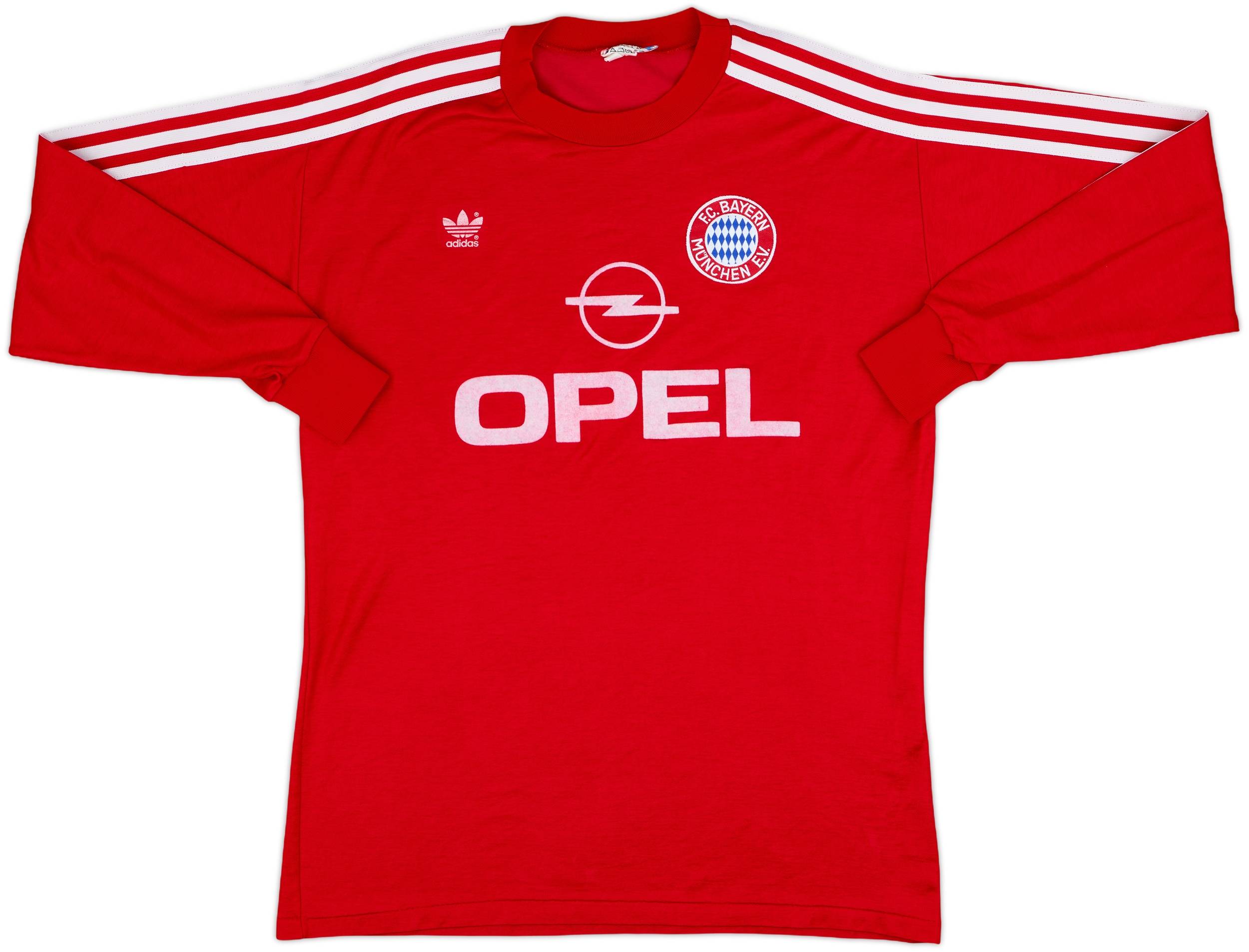 1989-91 Bayern Munich Home L/S Shirt - 8/10 - (L)