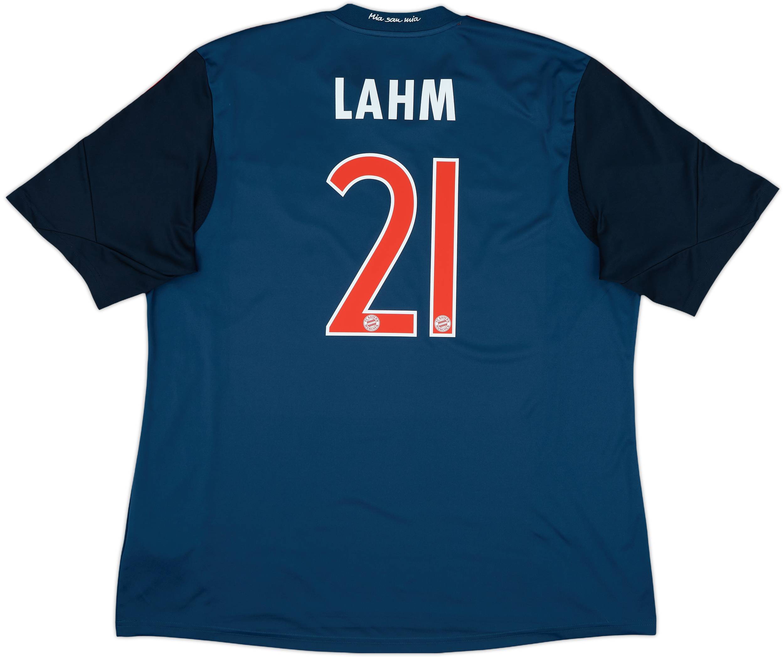 2013-14 Bayern Munich Third Shirt Lahm #21 - 7/10 - (XXL)