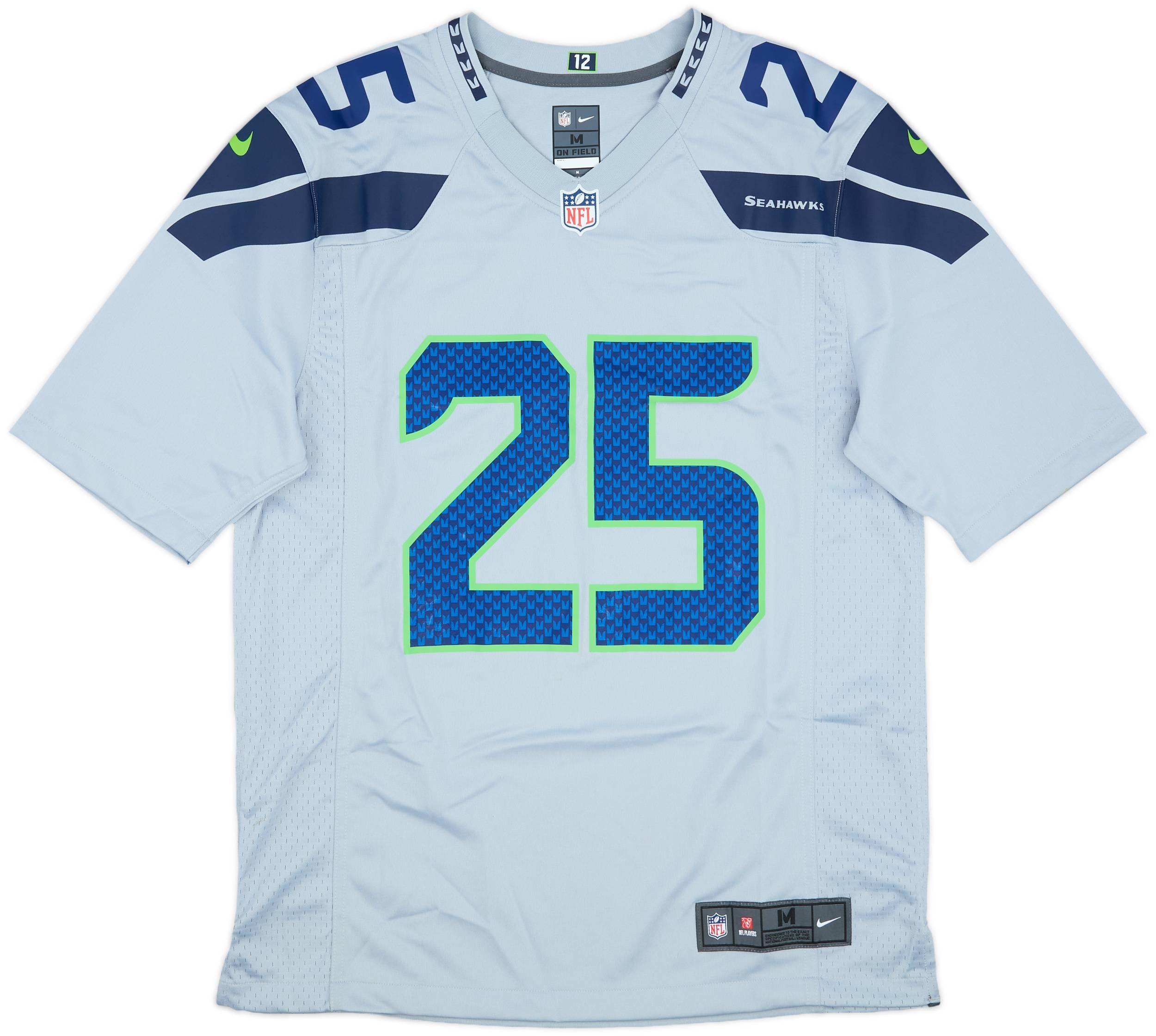 2012-17 Seattle Seahawks Sherman #25 Nike Game Alternate Jersey - 8/10 ...
