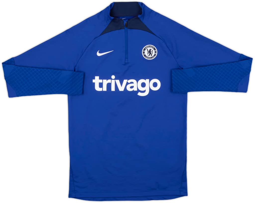 2022-23 Chelsea Nike 1/4 Zip Training Top - 8/10 - (S)