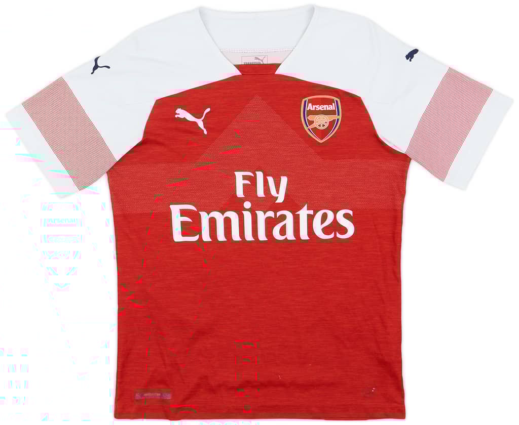 2018-19 Arsenal Home Shirt Saka #87 - 8/10 - (S)