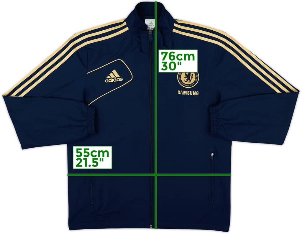 2012-13 Chelsea adidas Track Jacket - 8/10 - (M/L)