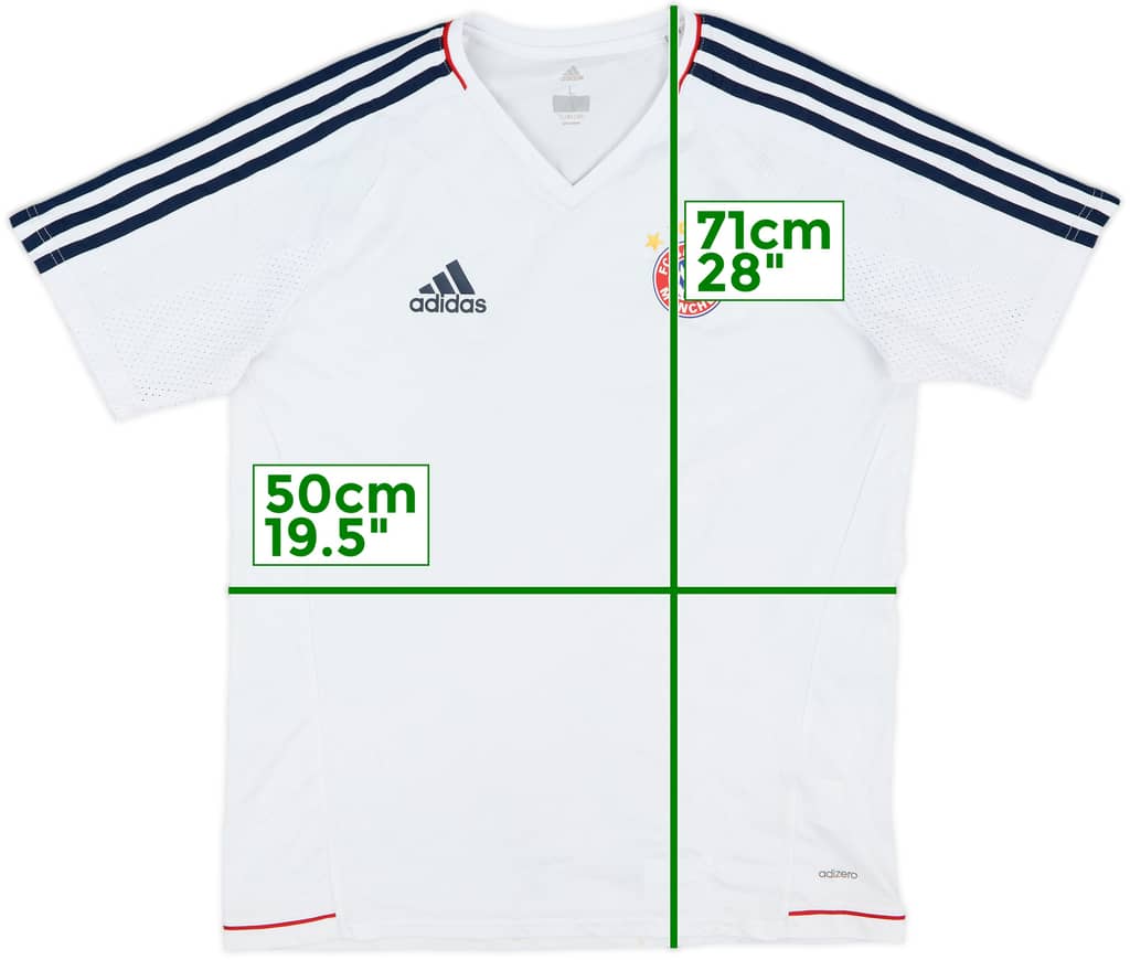 2017-18 Bayern Munich adizero Training Shirt - 8/10 - (L)