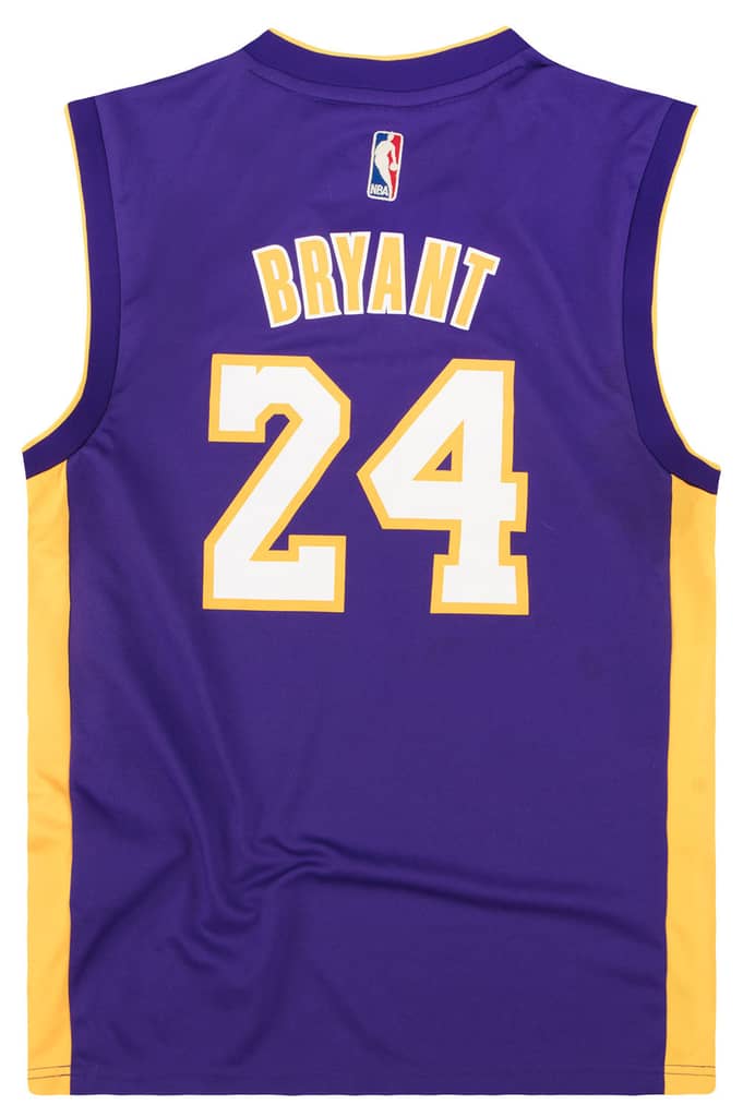 2014-16 LA Lakers Bryant #24 adidas Jersey (Away) S