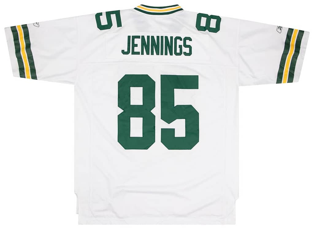 2008-11 Green Bay Packers Jennings #85 Reebok Premier Jersey (Away) XL