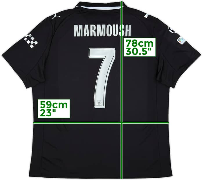 2025-26 Manchester City Away Shirt Marmoush #7 (XL)