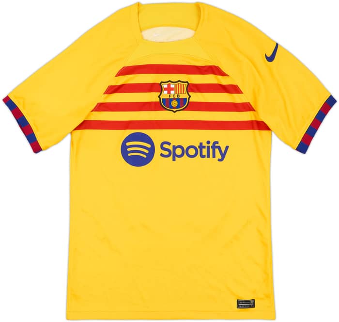2023-24 Barcelona Fourth Shirt Gavi #6 - 6/10 - (S)