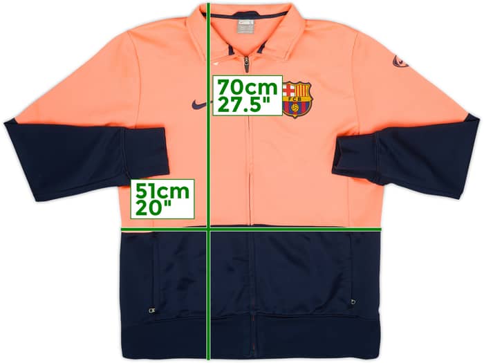 2009-10 Barcelona Nike Track Jacket - 8/10 - (L)