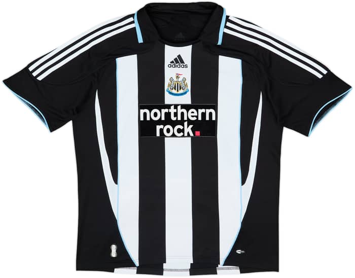 2007-09 Newcastle Home Shirt Ameobi #23 - 8/10 - (L)
