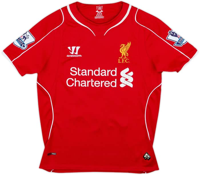 2014-15 Liverpool Home Shirt Sturridge #15 - 5/10 - (M.Boys)