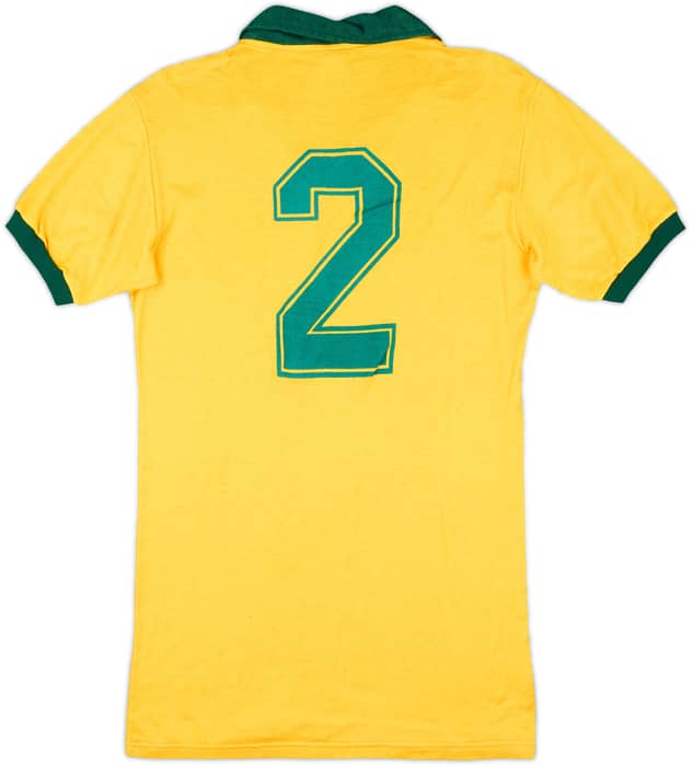 1985-88 Brazil Match Issue Home Shirt #2