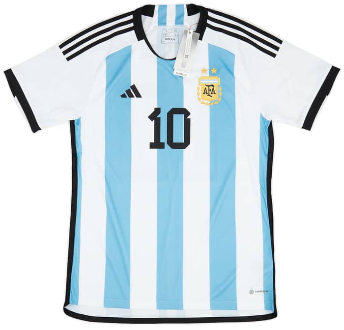 2022-23 Argentina Home Shirt Messi #10
