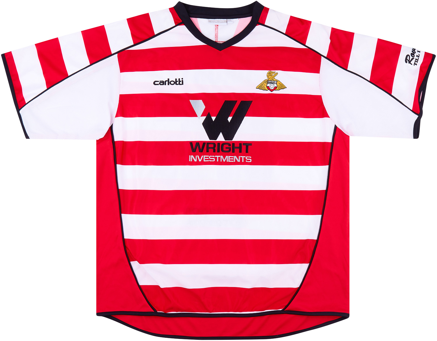 2008-09 Doncaster Rovers Home Shirt Drury #65 - Excellent 9/10 - (XXL)