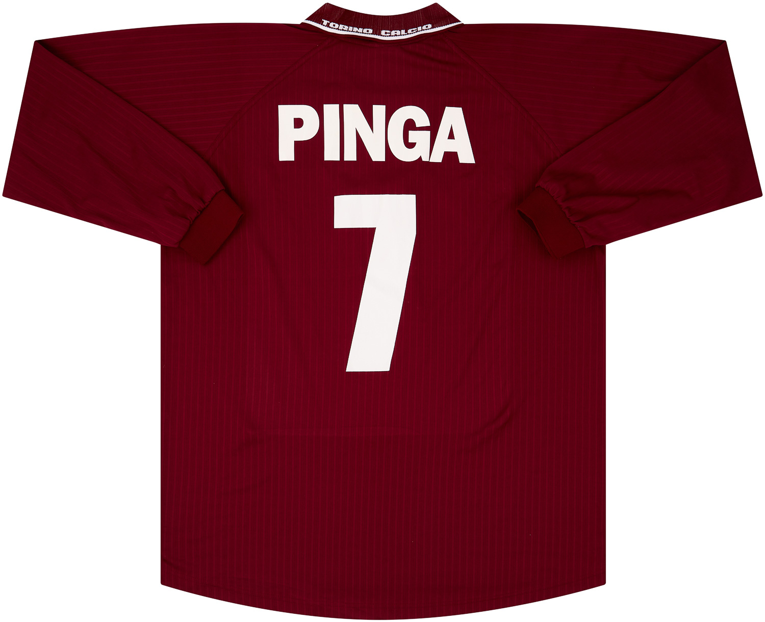 2000-01 Torino Home L/S Shirt Pinga #7 - 9/10 - (XL)