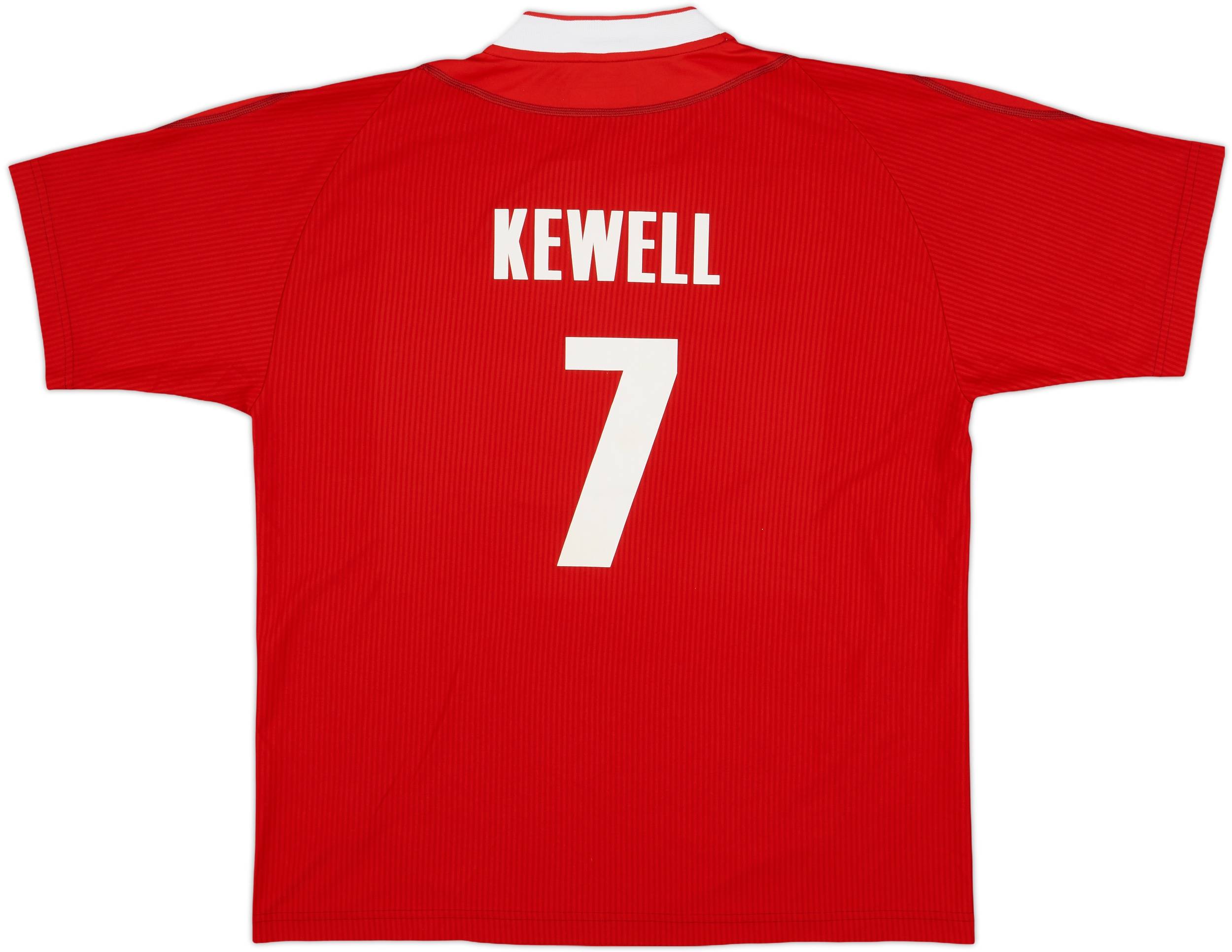 2002-04 Liverpool Home Shirt Kewell #7 - 9/10 - (L)