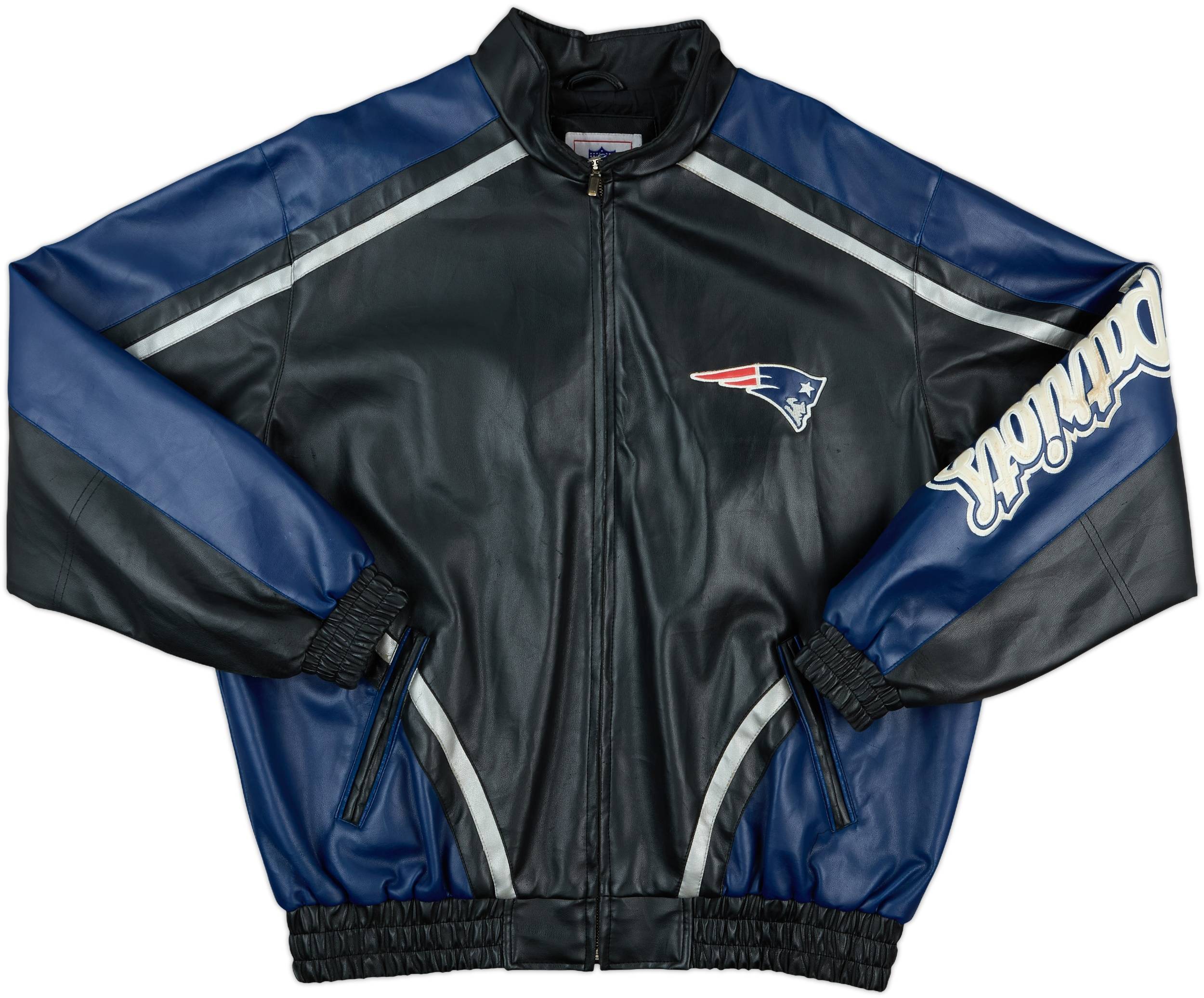 patriots jacket leather