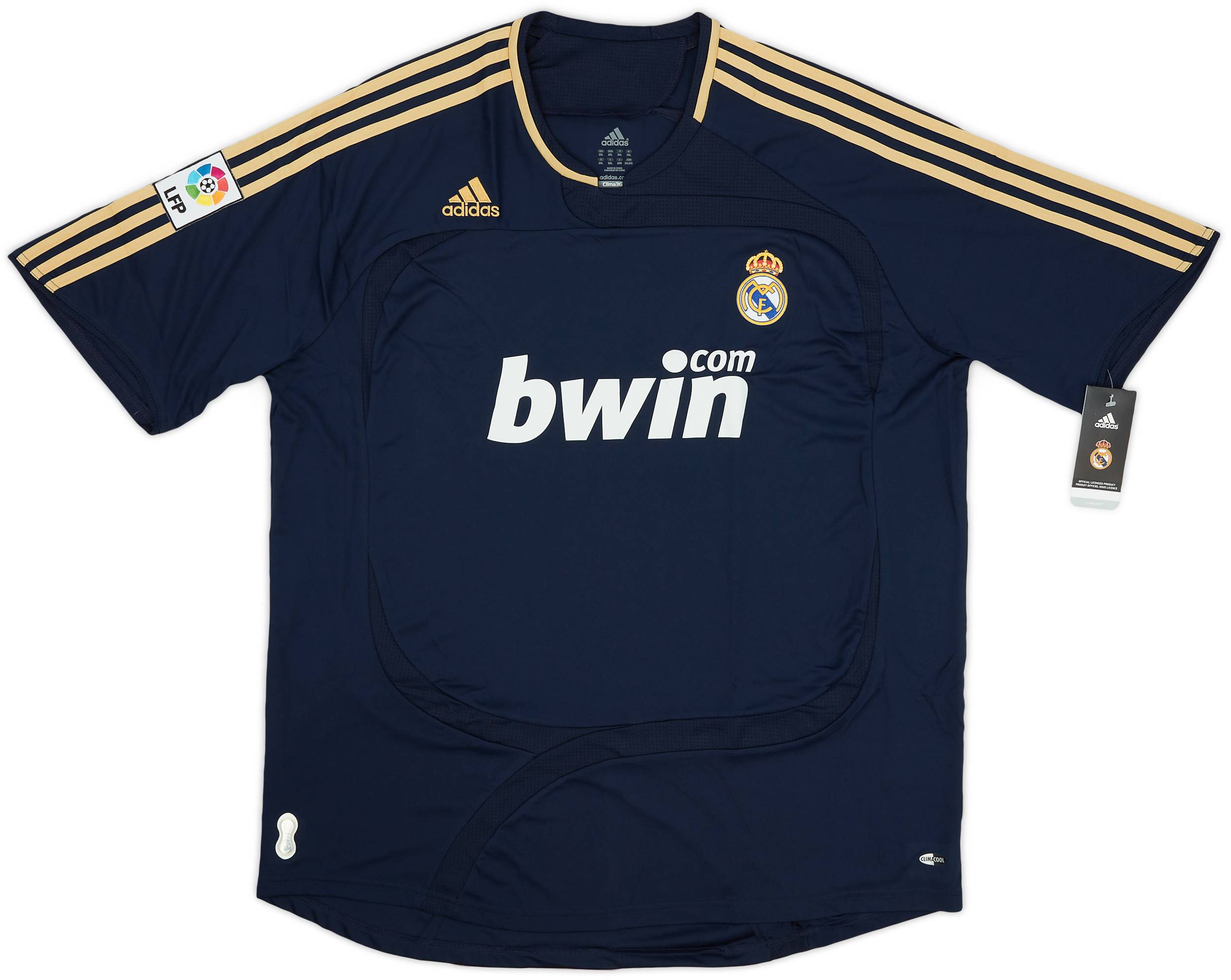 2007 08 Real Madrid Away Shirt XXL