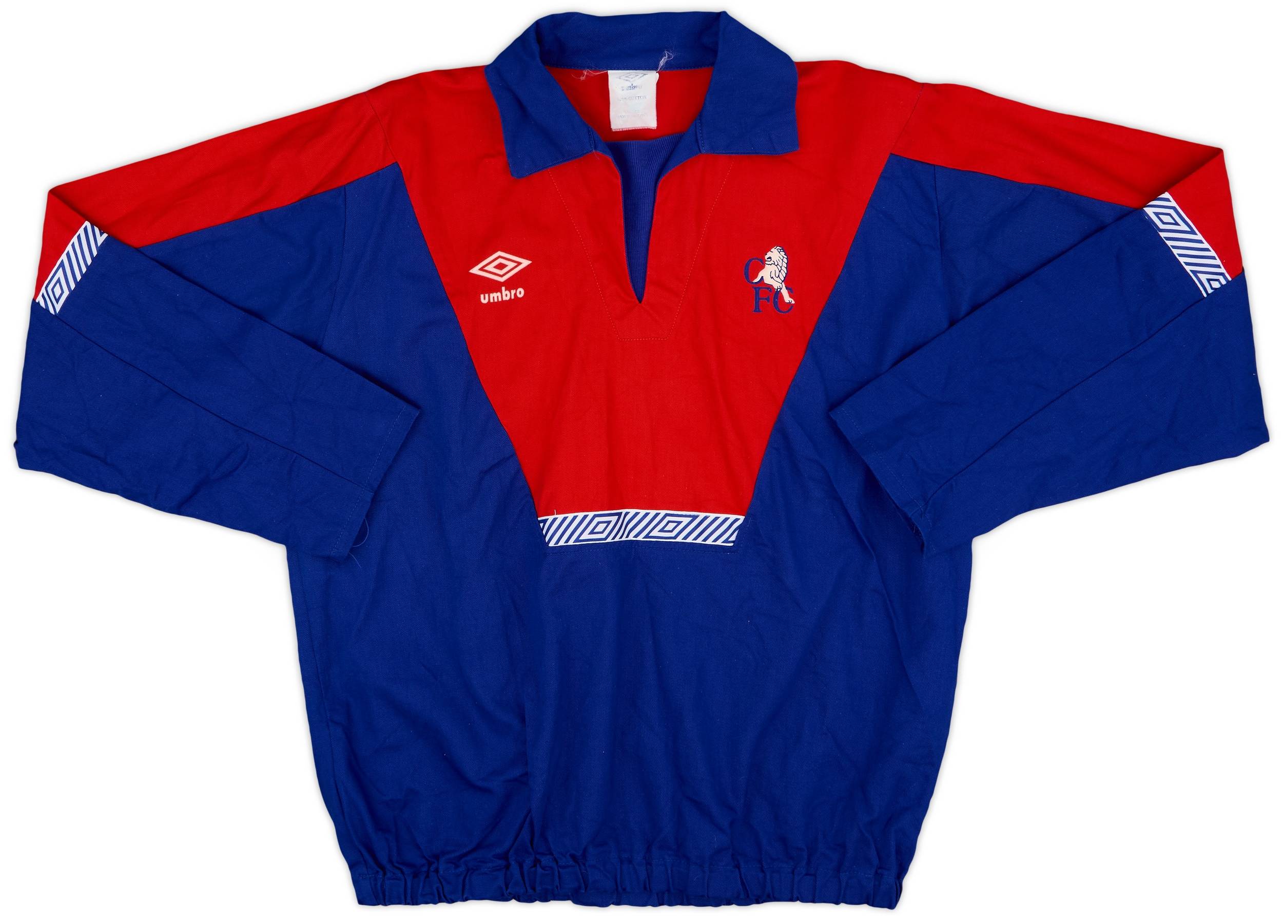 1991-92 Chelsea Umbro Drill Top - 9/10 - (M) 1991-92 Chelsea Umbro Drill Top - 9/10 - (M)