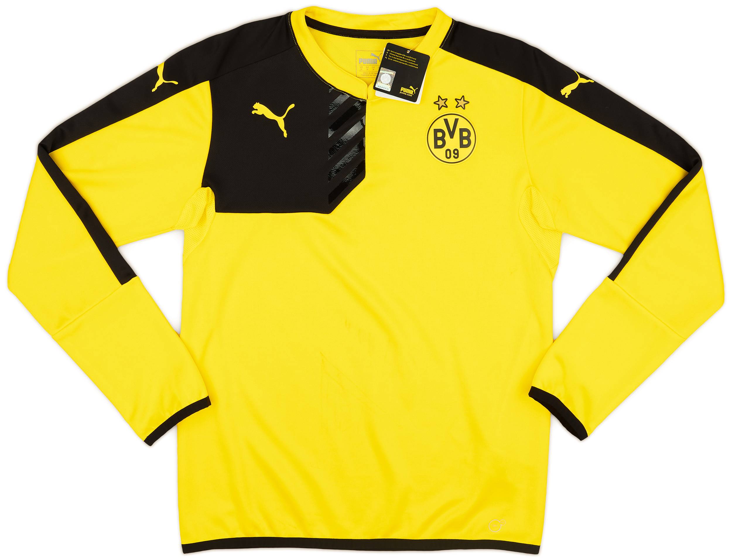 2015 16 Borussia Dortmund Puma Training Sweat Top M