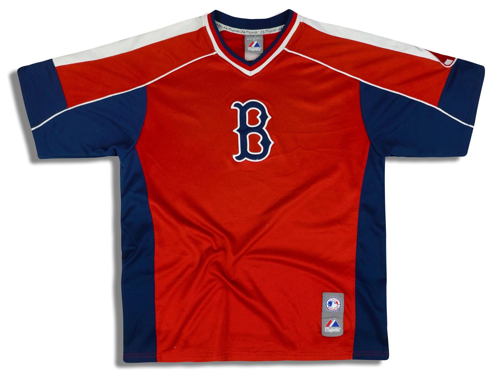 2009 Boston Red Sox Majestic Training Tee M