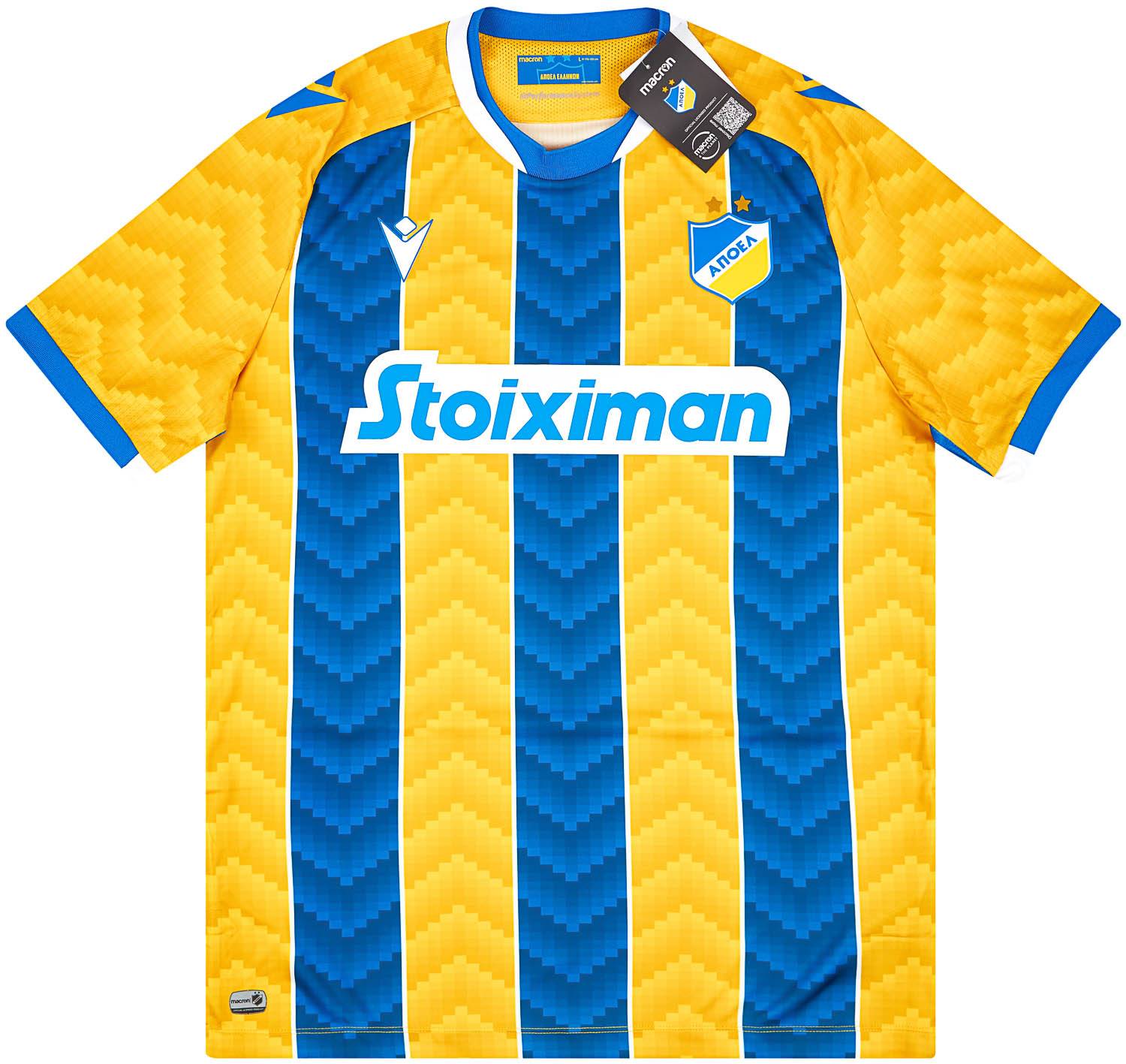 2022-23 APOEL Home Shirt - NEW