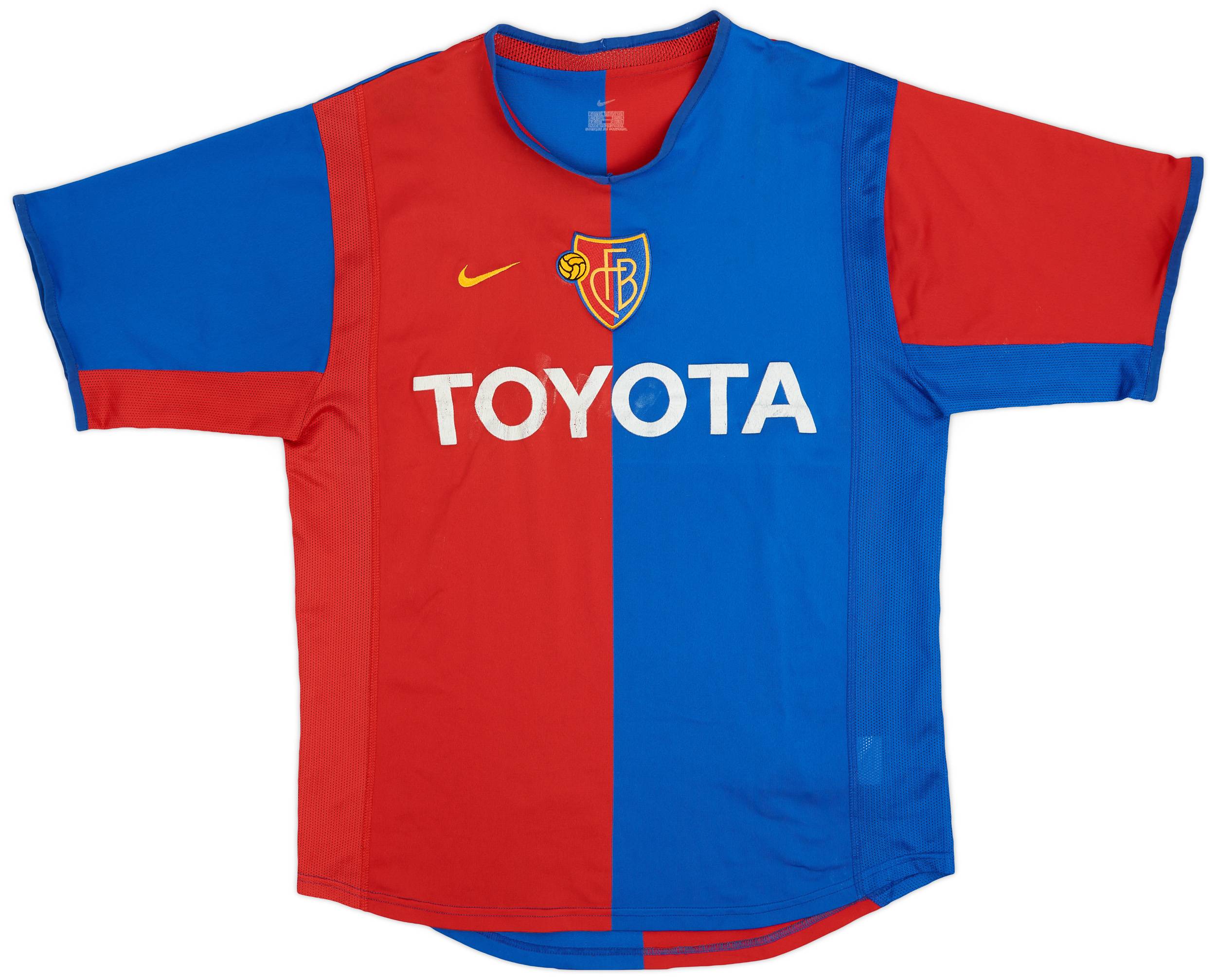 2002-04 FC Basel Home Shirt - 6/10 - (M)