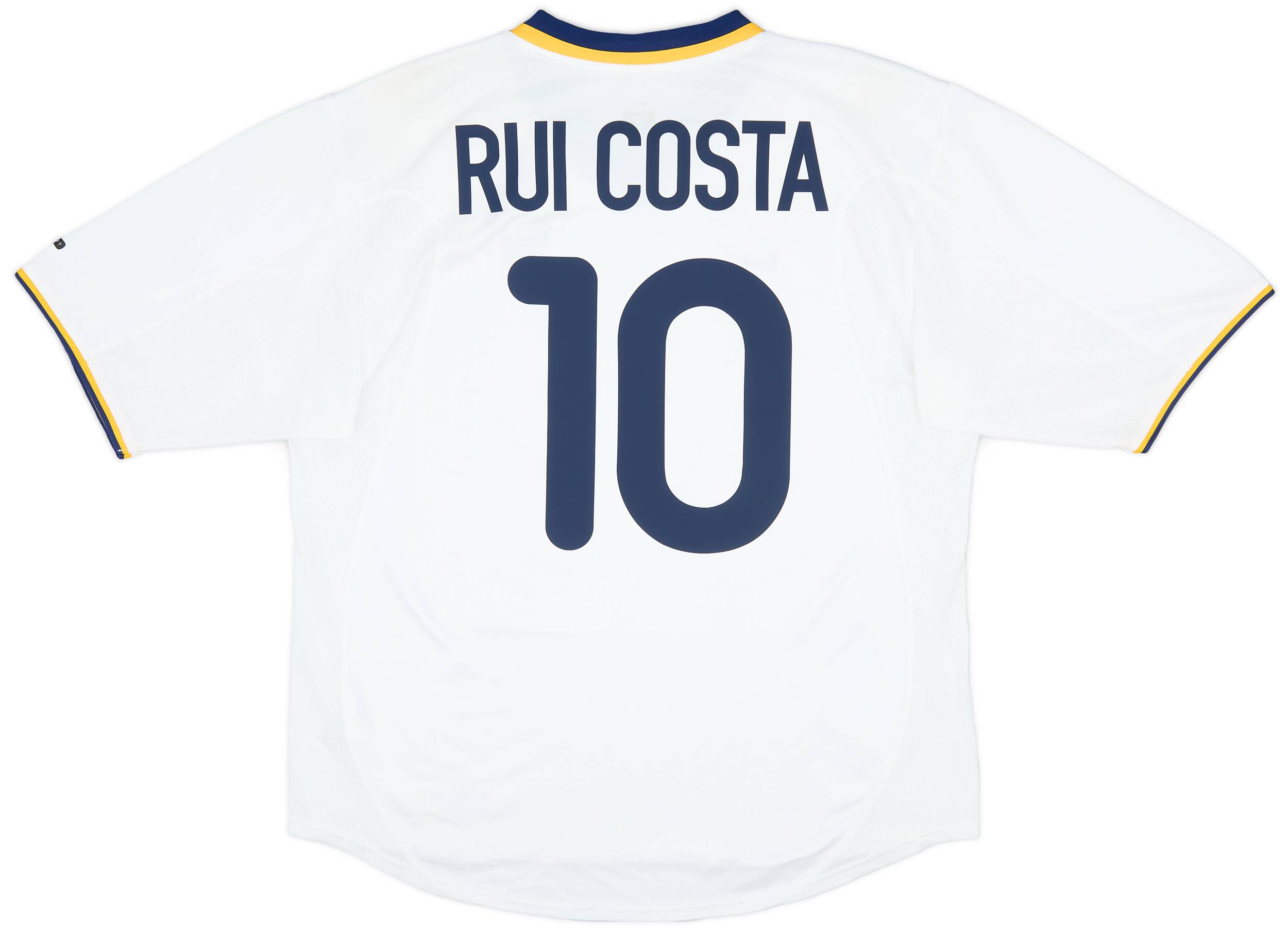 2000-02 Portugal Away Shirt Rui Costa #10 - 8/10 - (L)