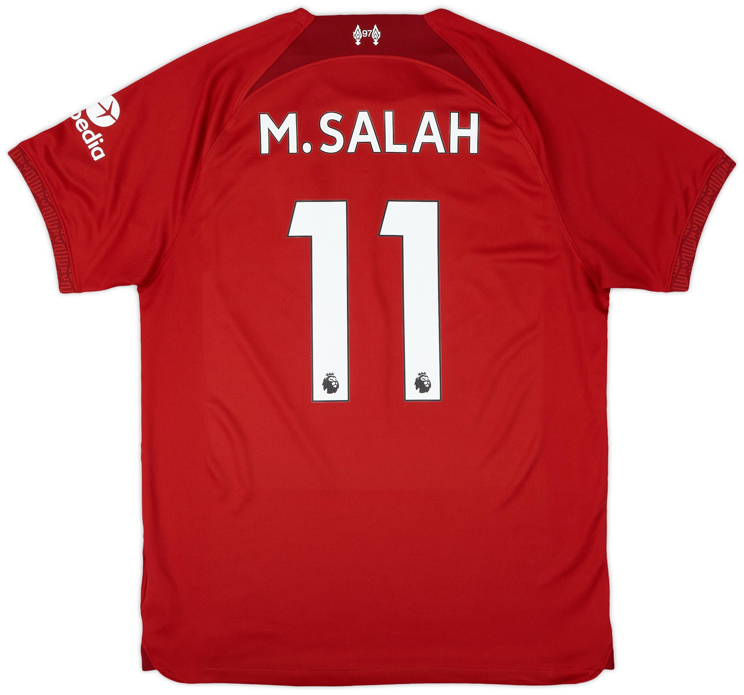 2022-23 Liverpool Home Shirt M. Salah #11