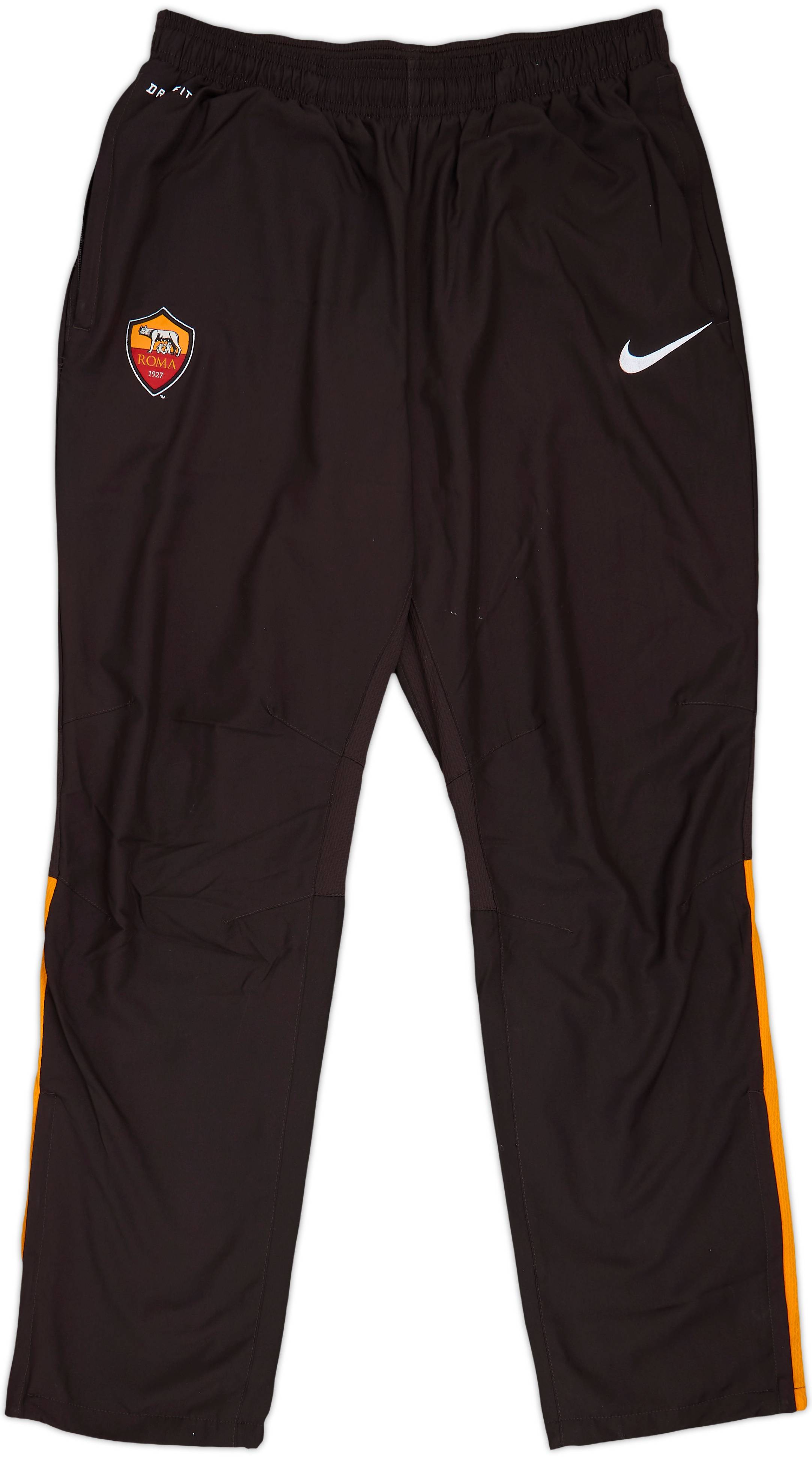 2014-15 Roma Nike Track Pants/Bottoms - 8/10 - (L)