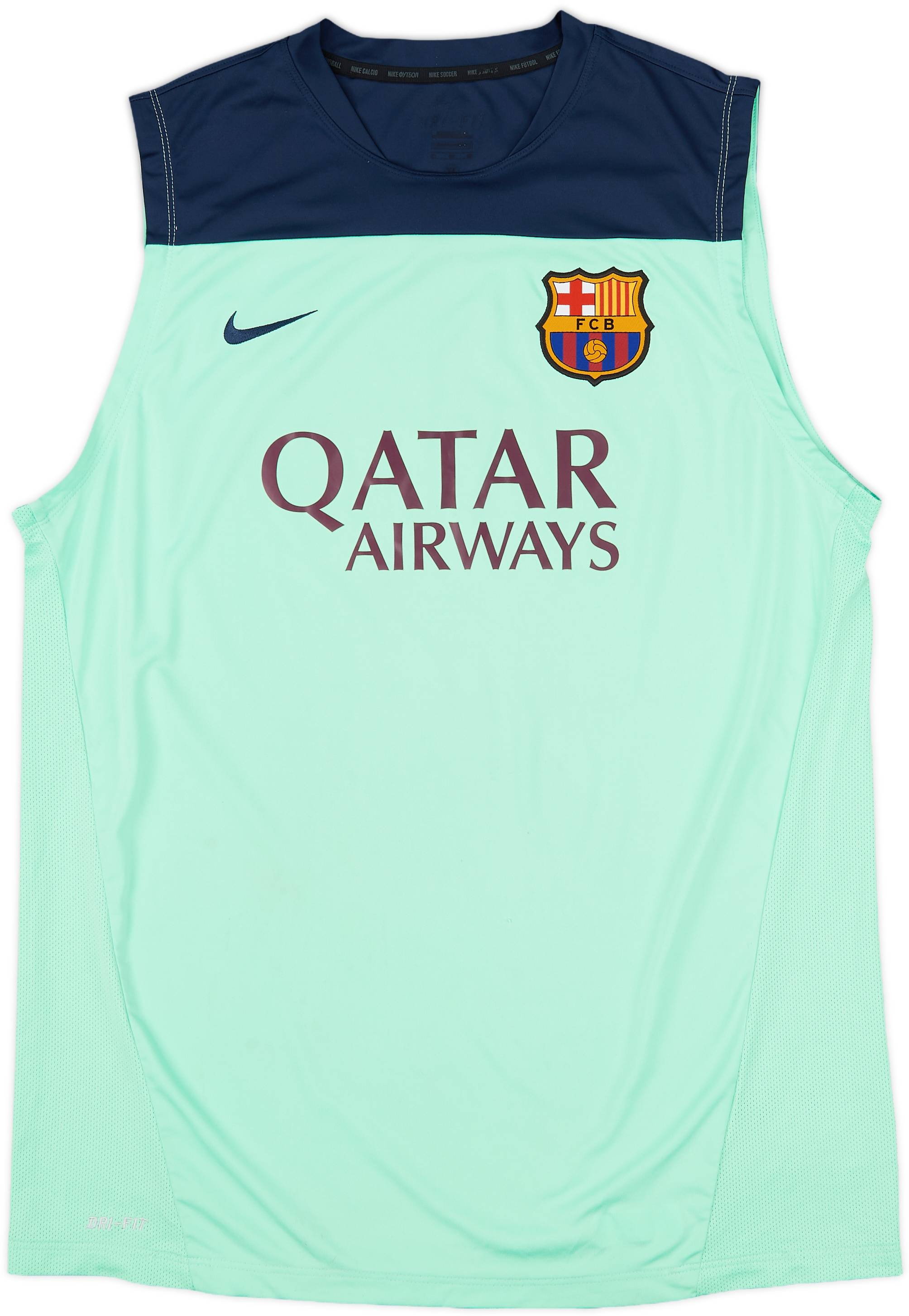 2013-14 Barcelona Nike Training Vest - 7/10 - (L)