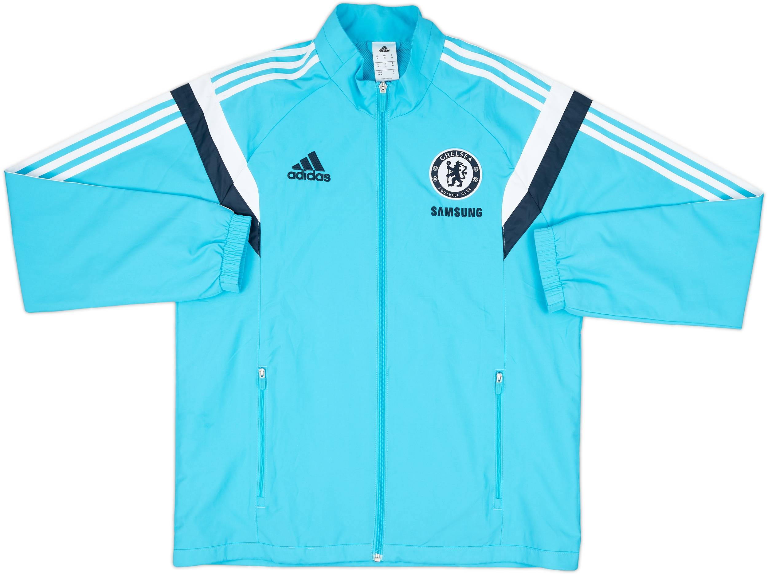 2014-15 Chelsea adidas Track Jacket - 7/10 - (M)