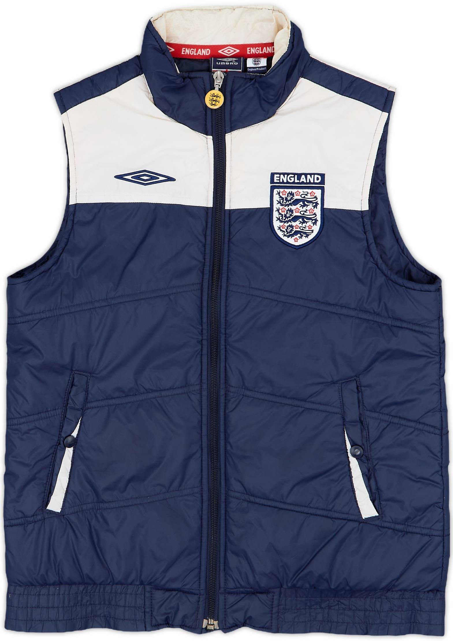 2006-08 England Umbro Padded Gilet - 7/10 - (Women's S)