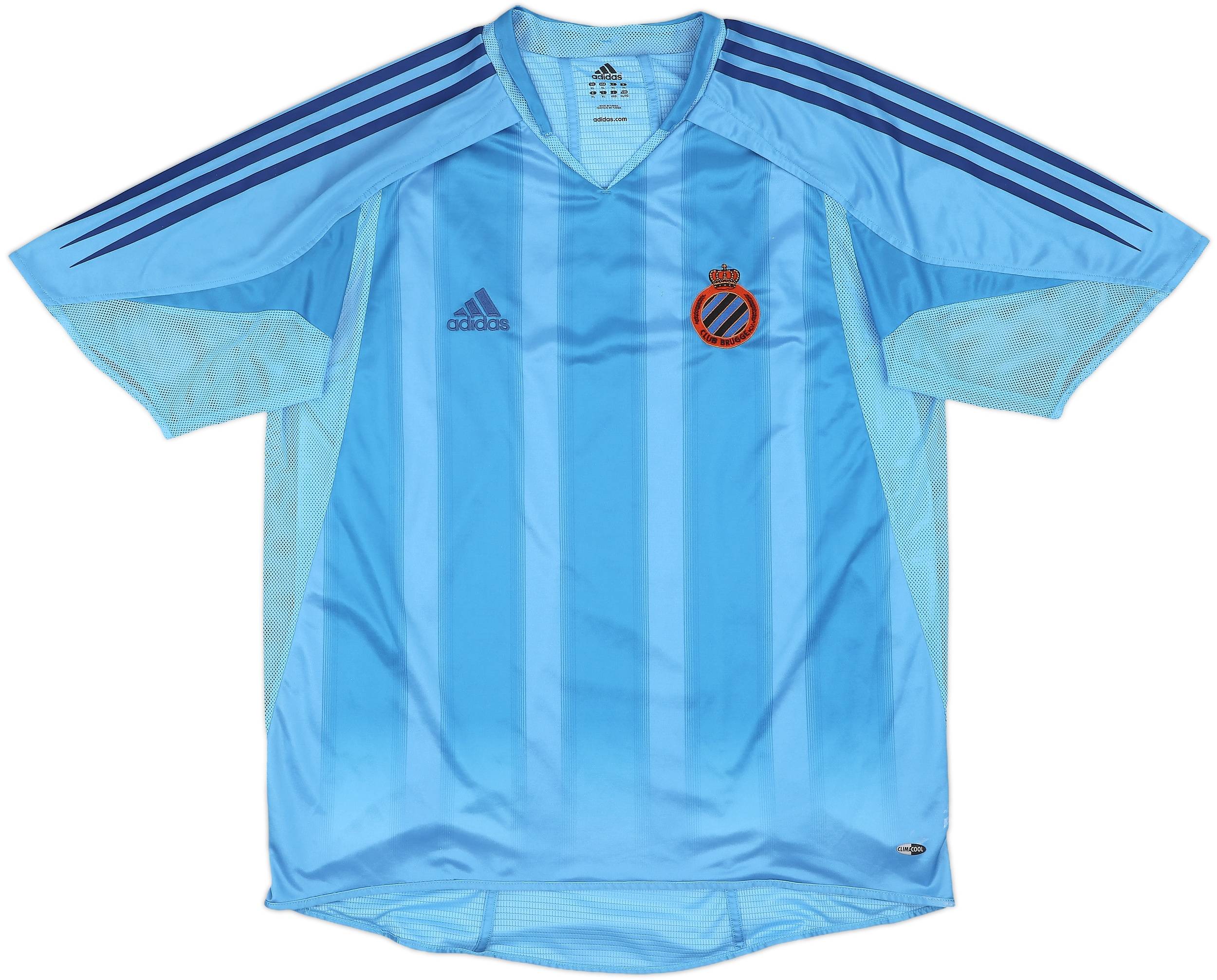 2004-05 Club Brugge Player Issue Away Shirt #3 - 8/10 - (XL)