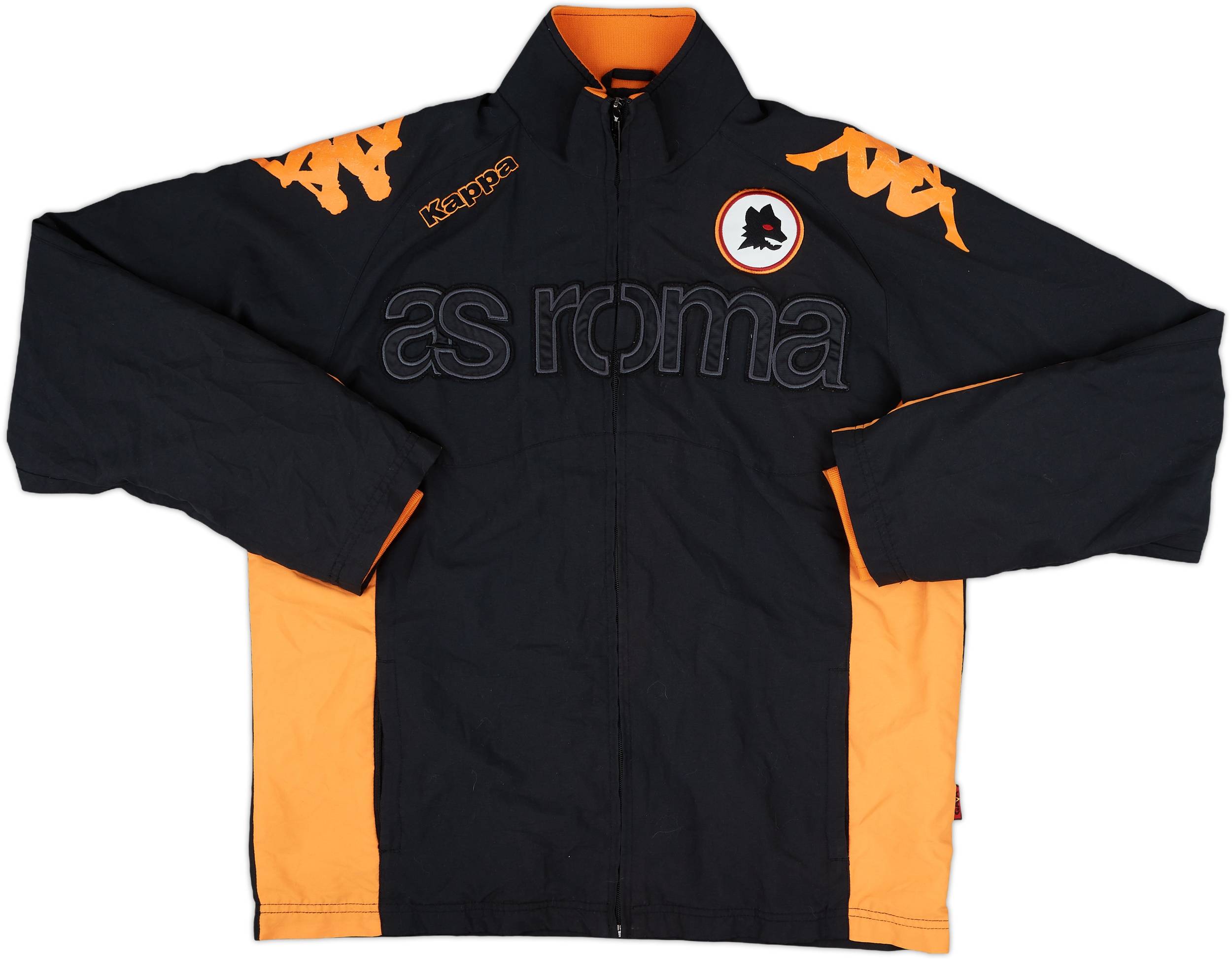 2008-09 Roma Kappa Track Jacket - 7/10 - (L)