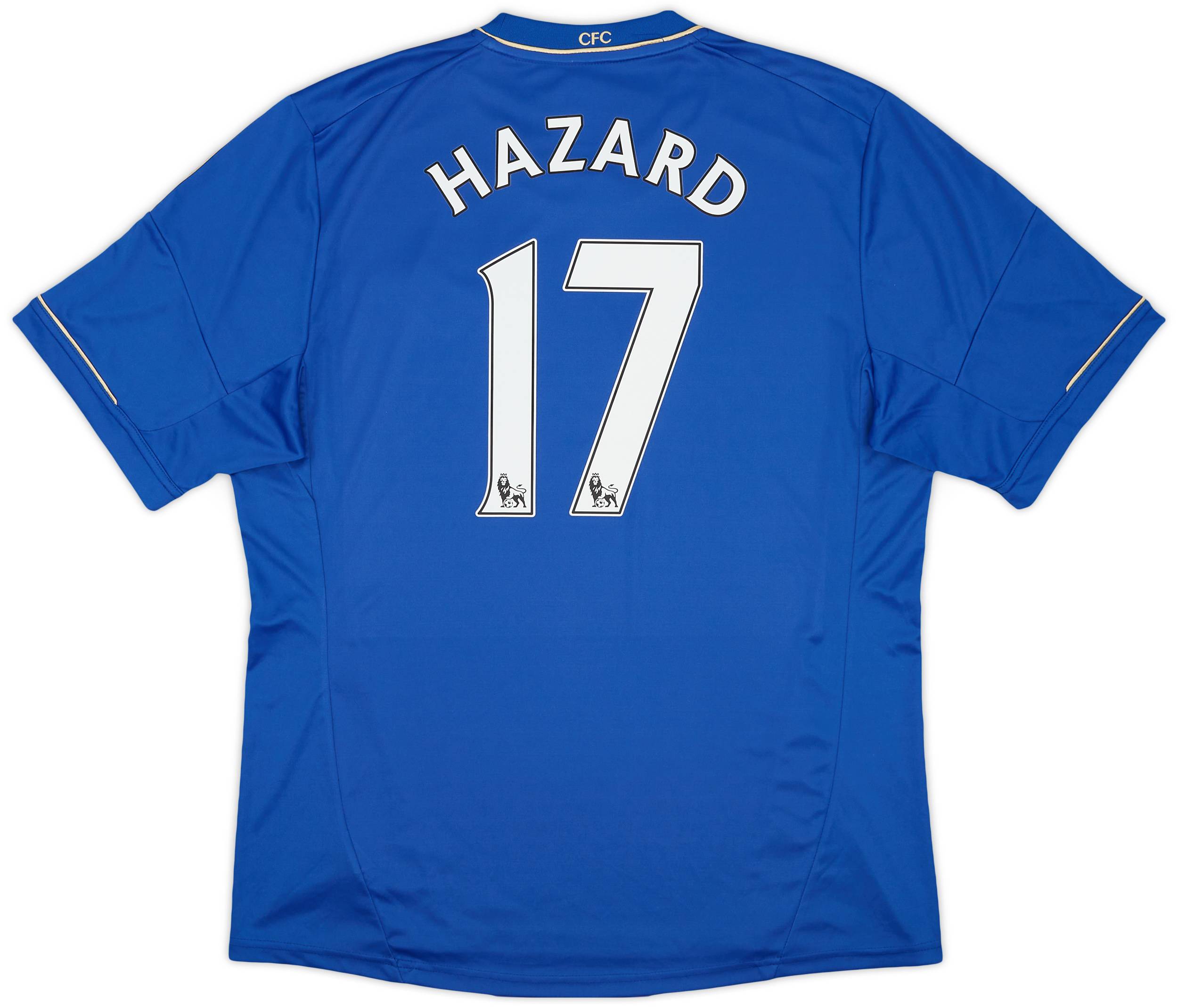 2012-13 Chelsea Home Shirt Hazard #17