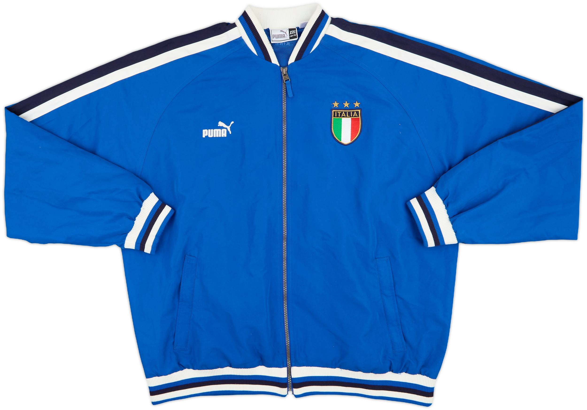 2003-04 Italy Puma Track Jacket - 10/10 - (XXL)