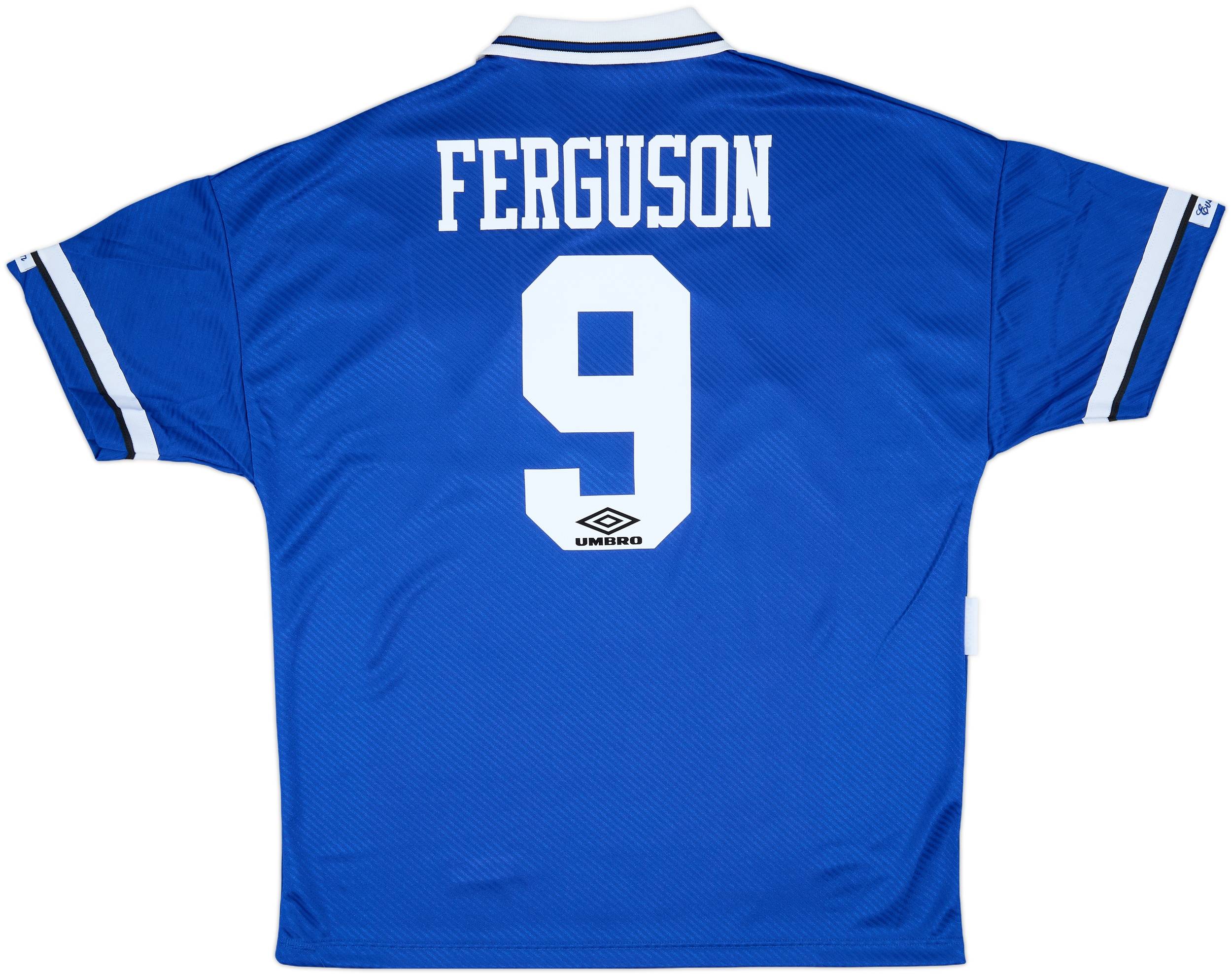 1993-95 Everton Home Shirt Ferguson #9 (XL)