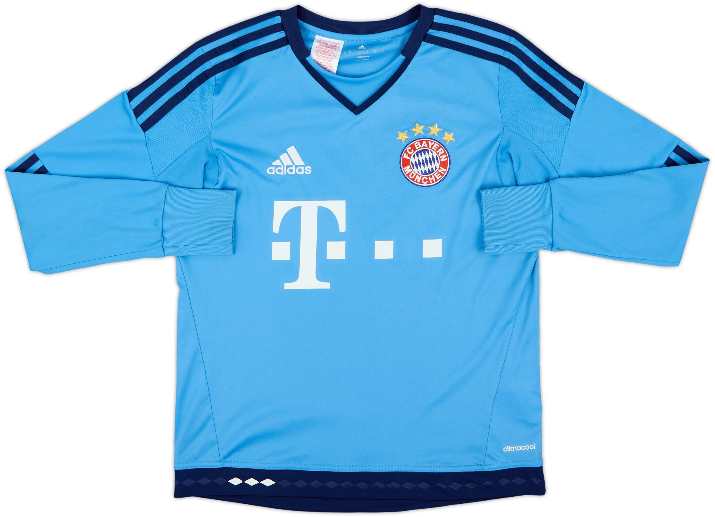 2015-16 Bayern Munich GK Shirt - 8/10 - (L.Boys)