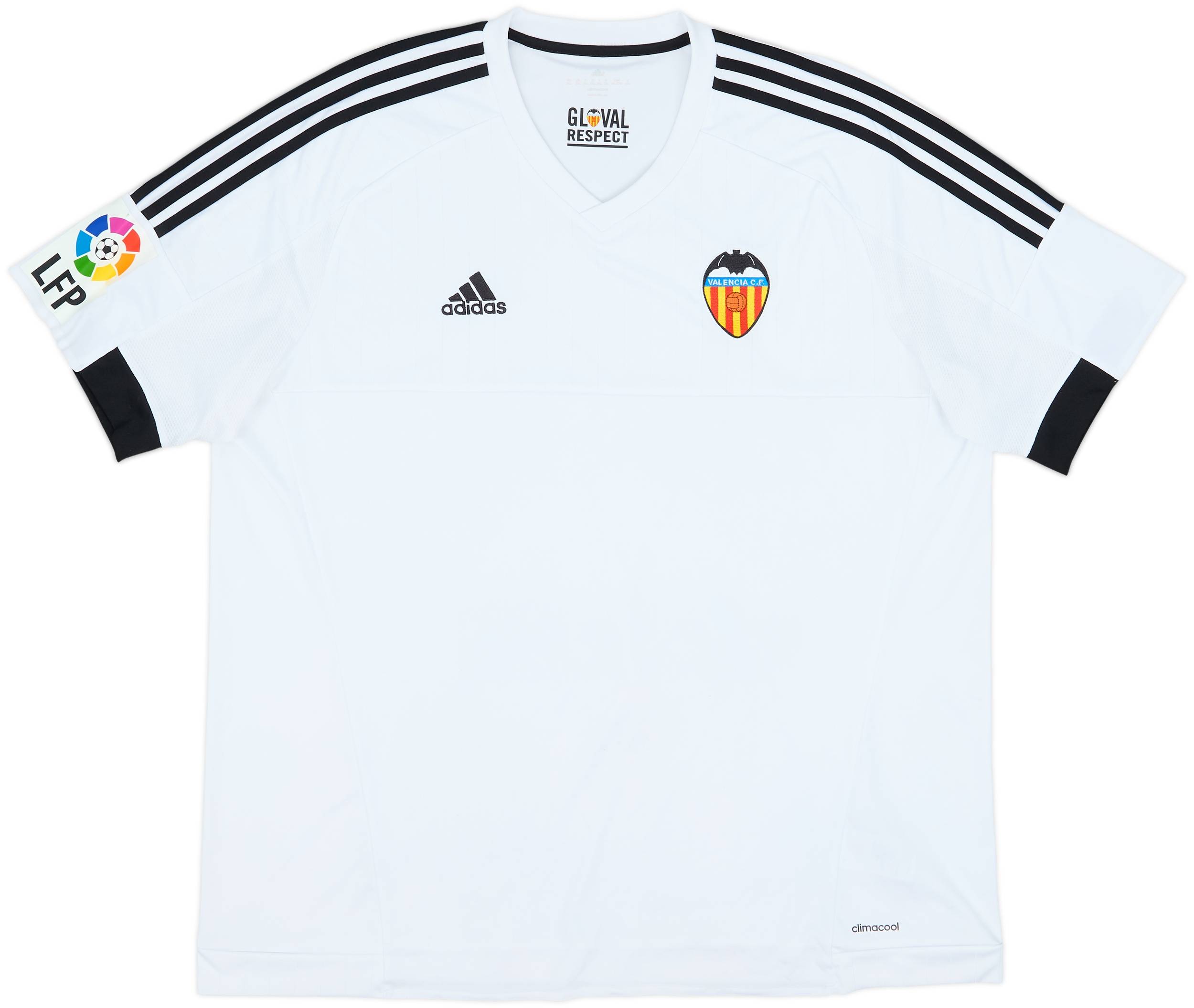 2015-16 Valencia Home Shirt - 7/10 - (XXL)
