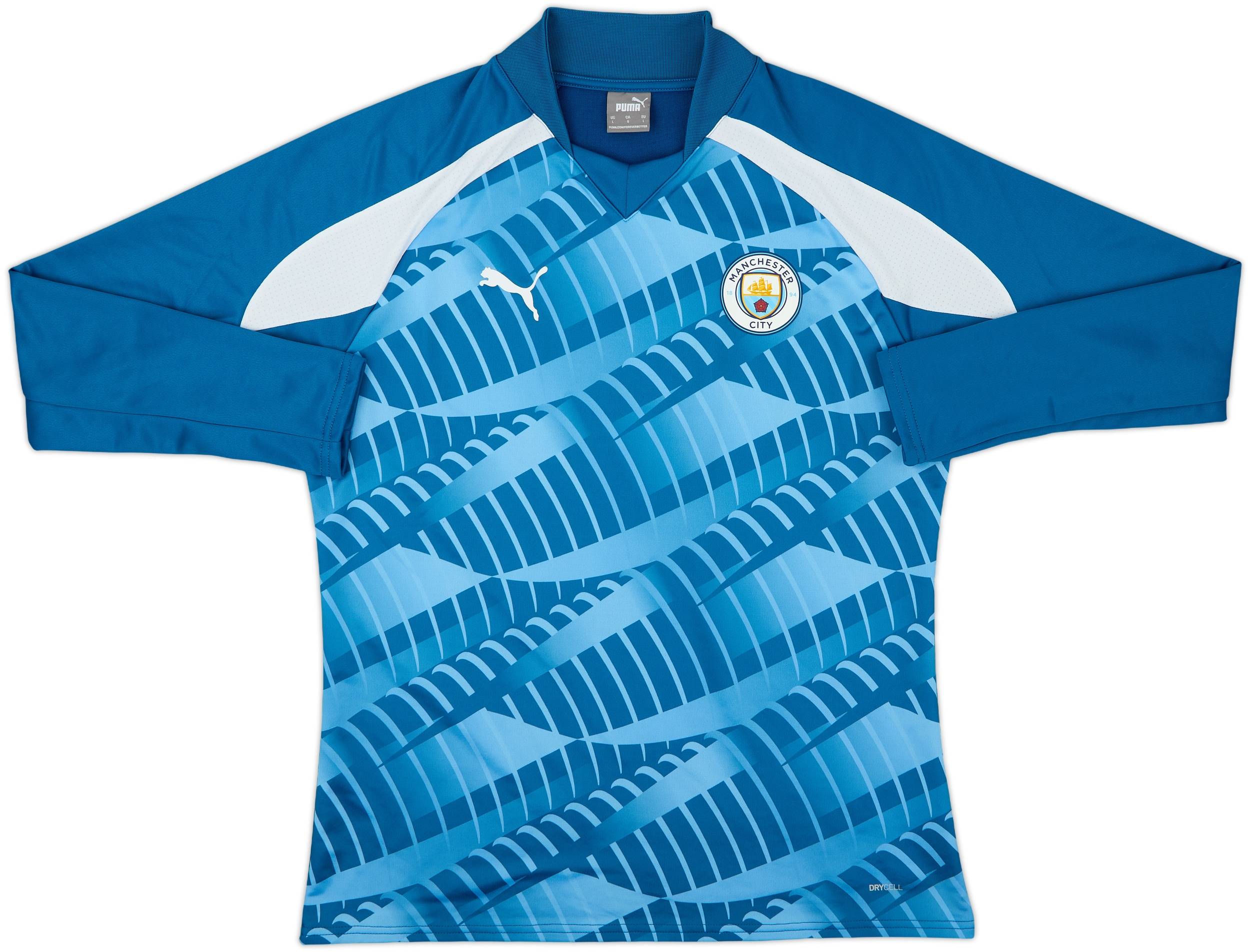 2023-24 Manchester City Puma Sweat Top - 10/10 - (L)